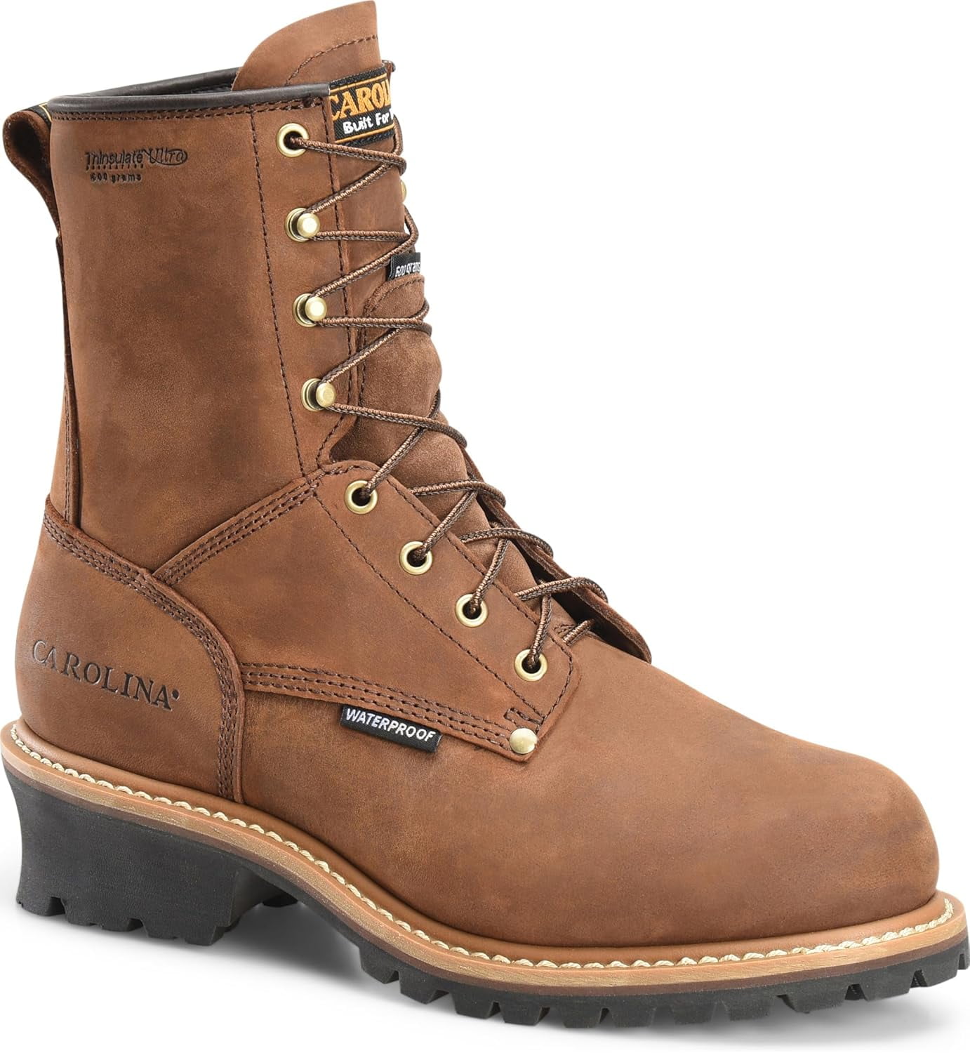 Waterproof Insulated Steel Toe Logger Boots for Men - Rugged Men’s Work ...