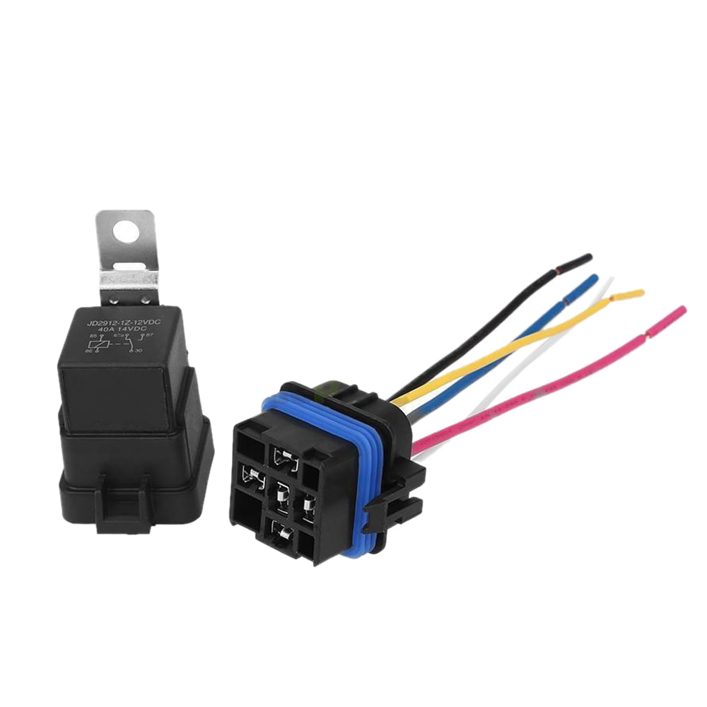 Waterproof Integrated Automobile Relay Dc/12V 40A Auto Relay & Socket 5 ...