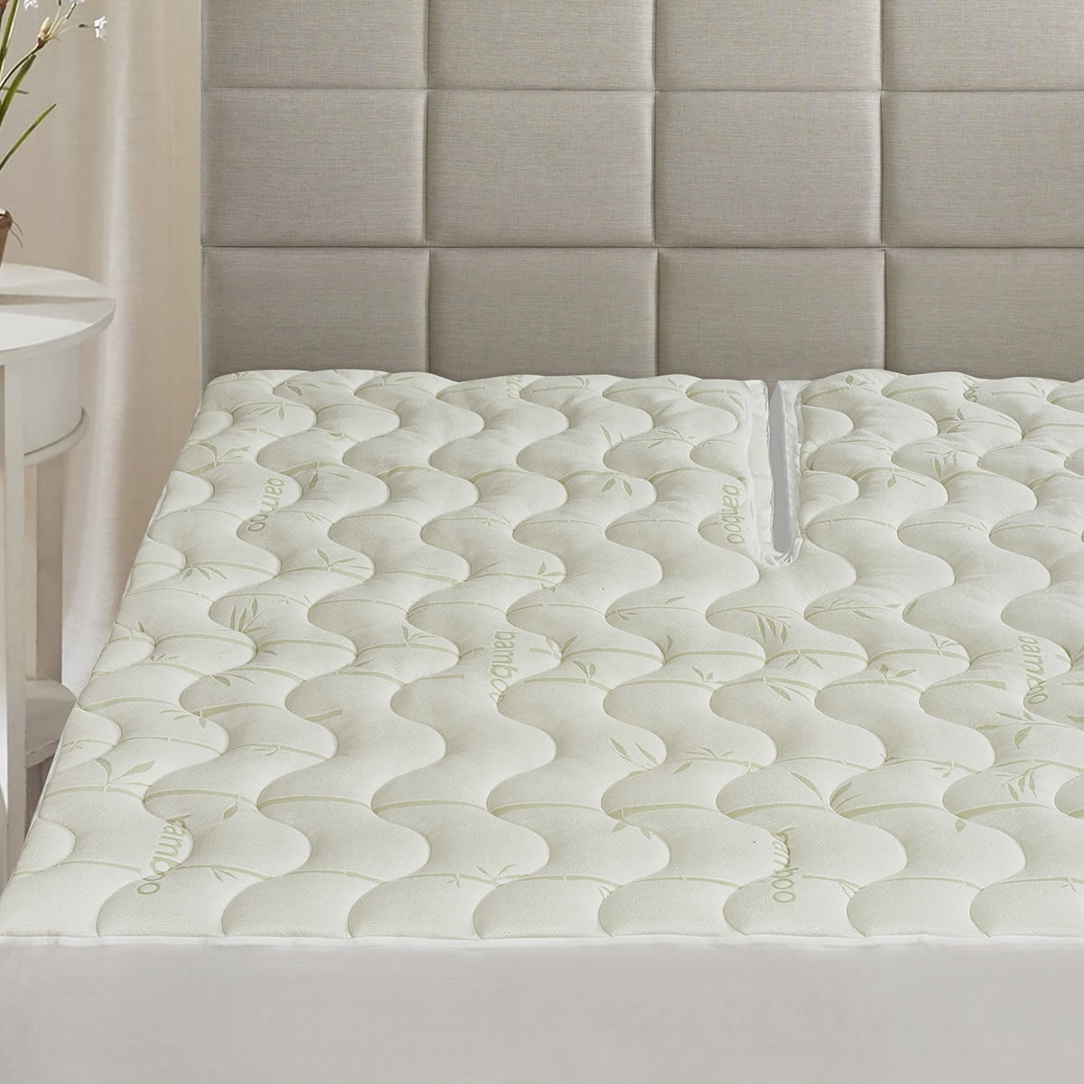 Waterproof Jacquard Mattress Topper 100% Bamboo - Flex Top King ...