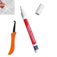 Waterproof Joint Pen for Ceramic Tiles - Grout Paint Marker, Quick Dry ...