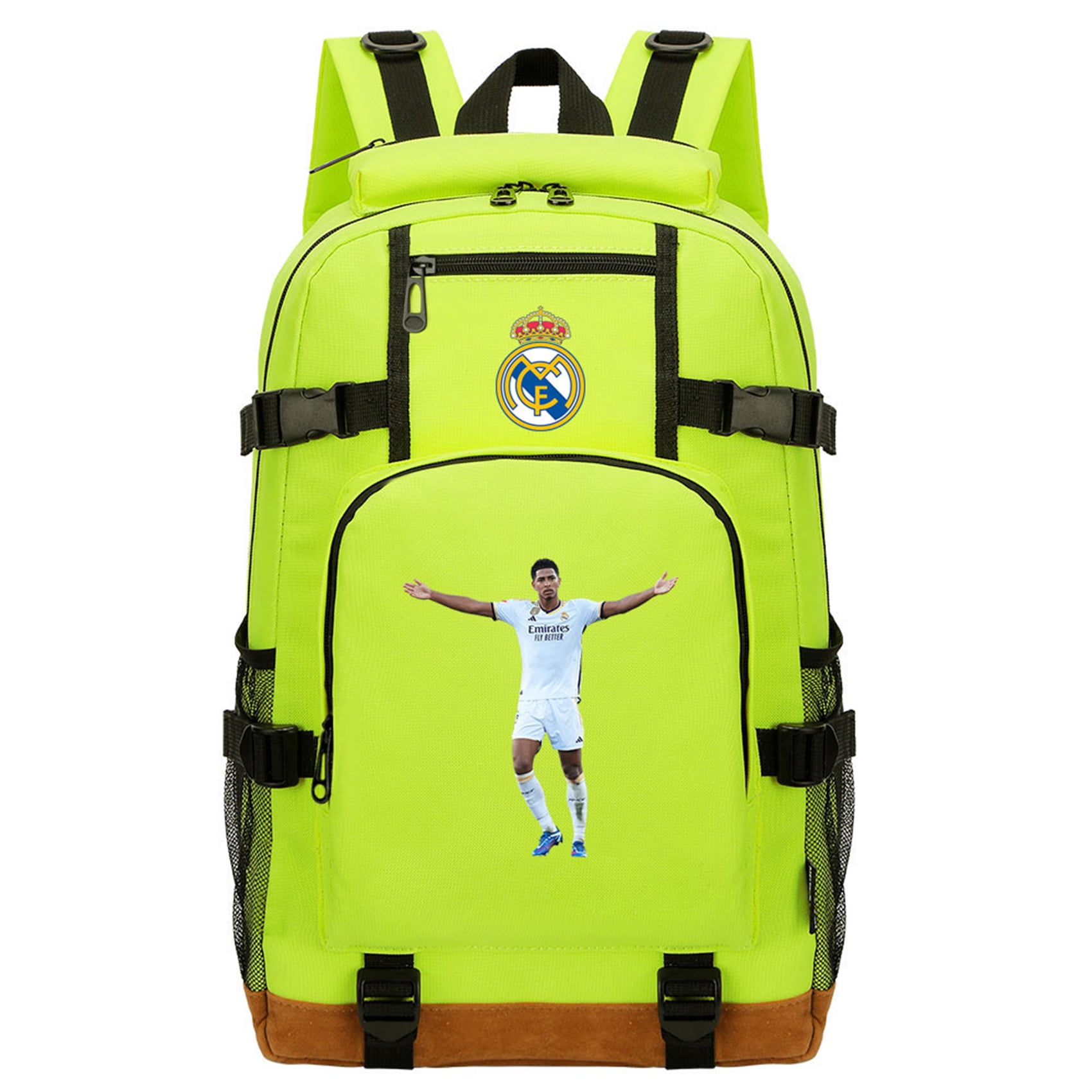 Waterproof Jude Bellingham Backpack Student Large Daypack with Front ...