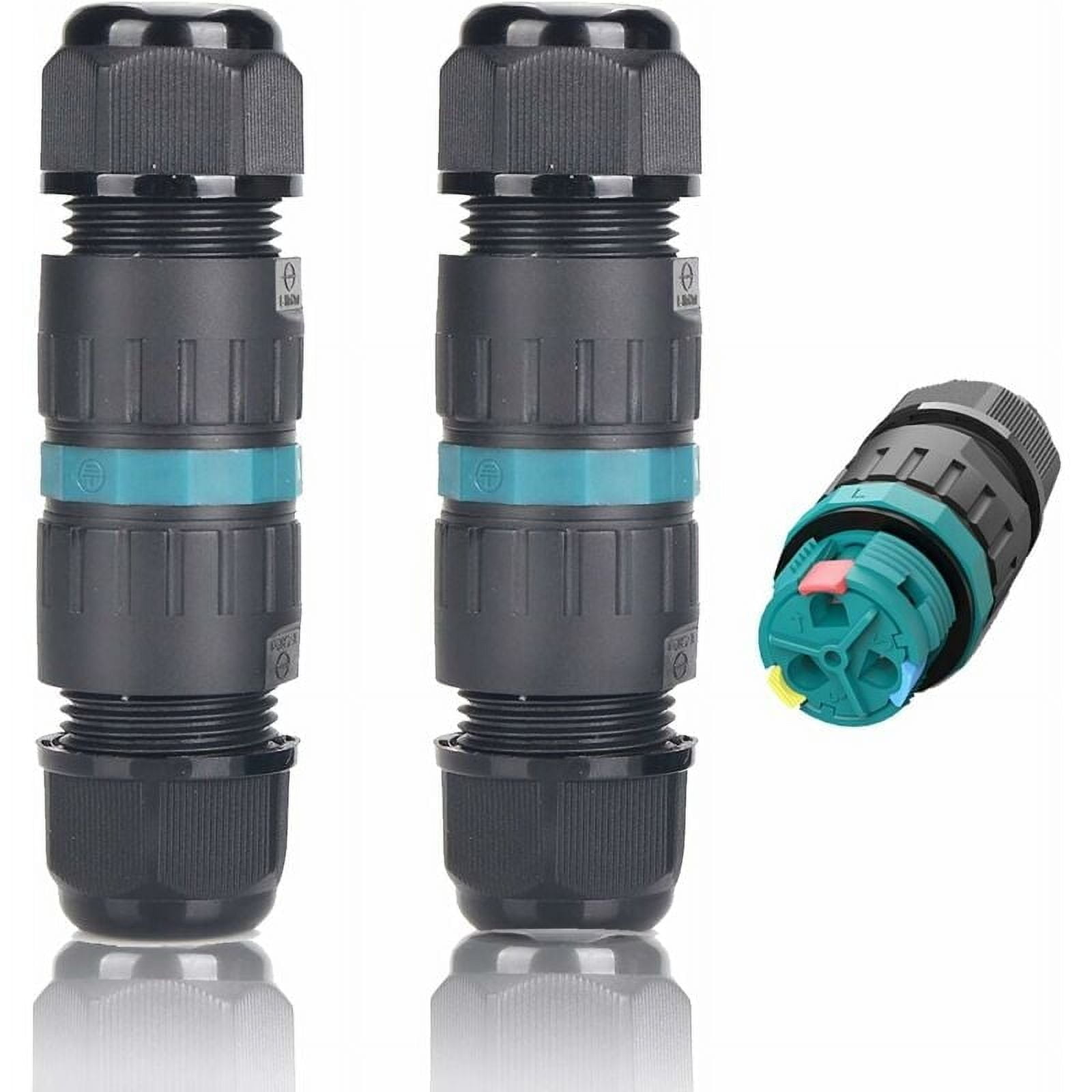 Waterproof Junction Box, Screw-Free Quick Connector For Outdoor ...