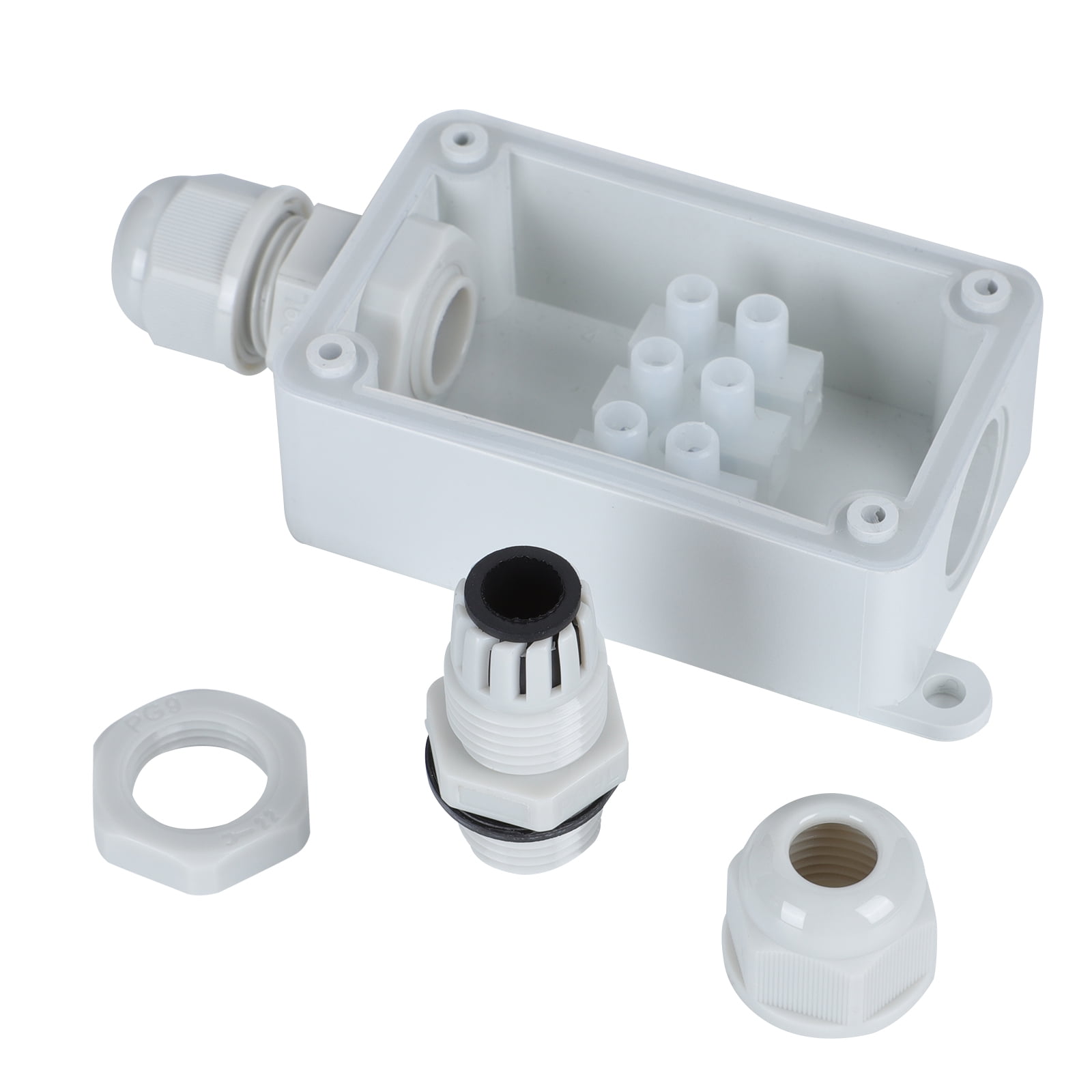 unbranded Power Cord Junction Box Electric Waterproof Case Extension ...