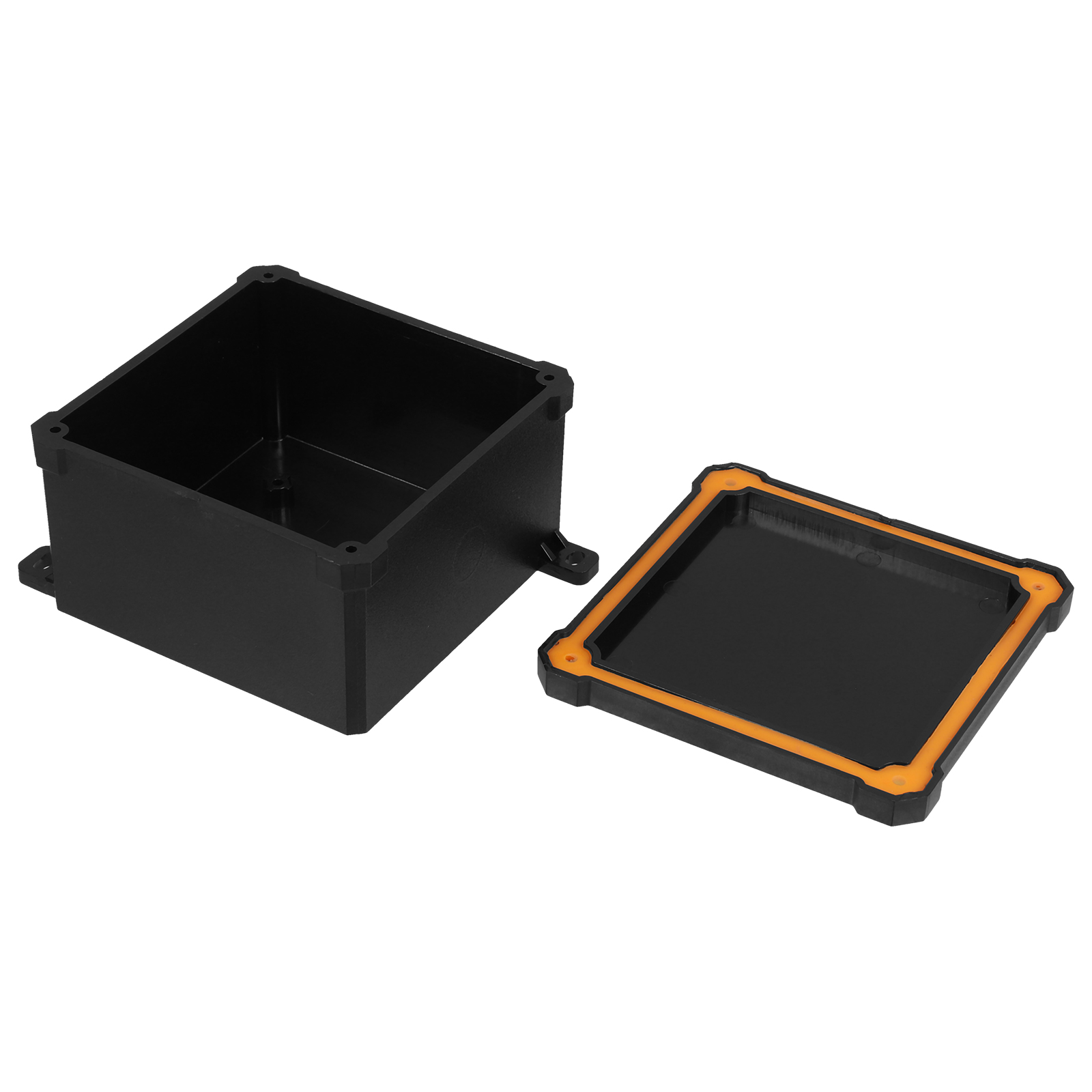 OFFIGAM Wire Junction Box Black PC Flame Retardant Plastic 1Pack ...