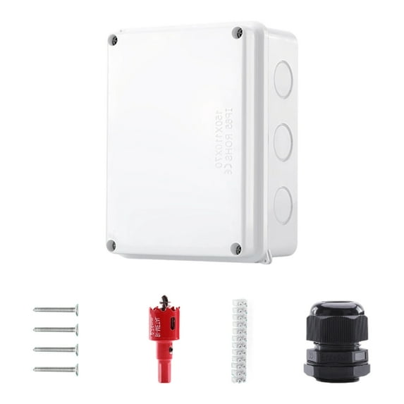 Waterproof Junction Box With Terminals Electrical Cable Wire Connectors ...
