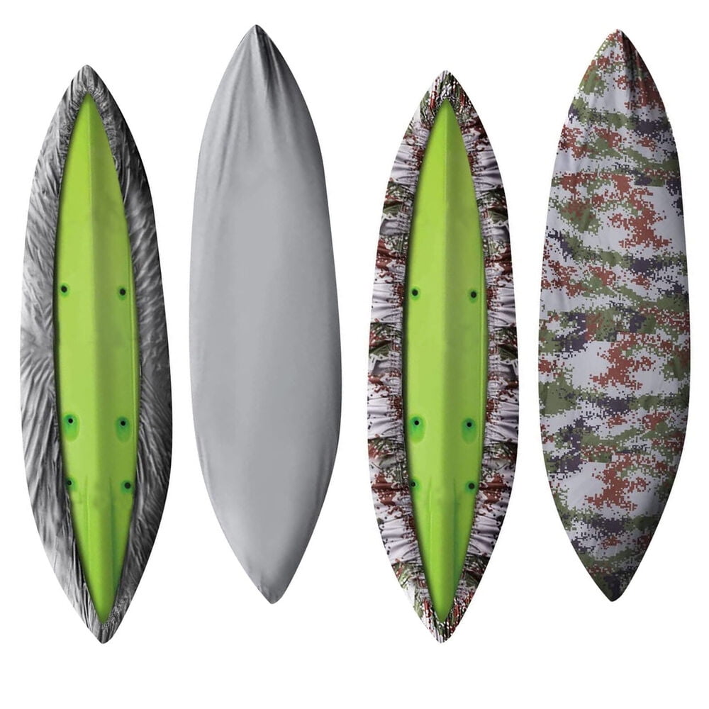 Waterproof Kayak Cover 6.8-14.8ft 210D Canoe Kayak Storage Cover Dust ...