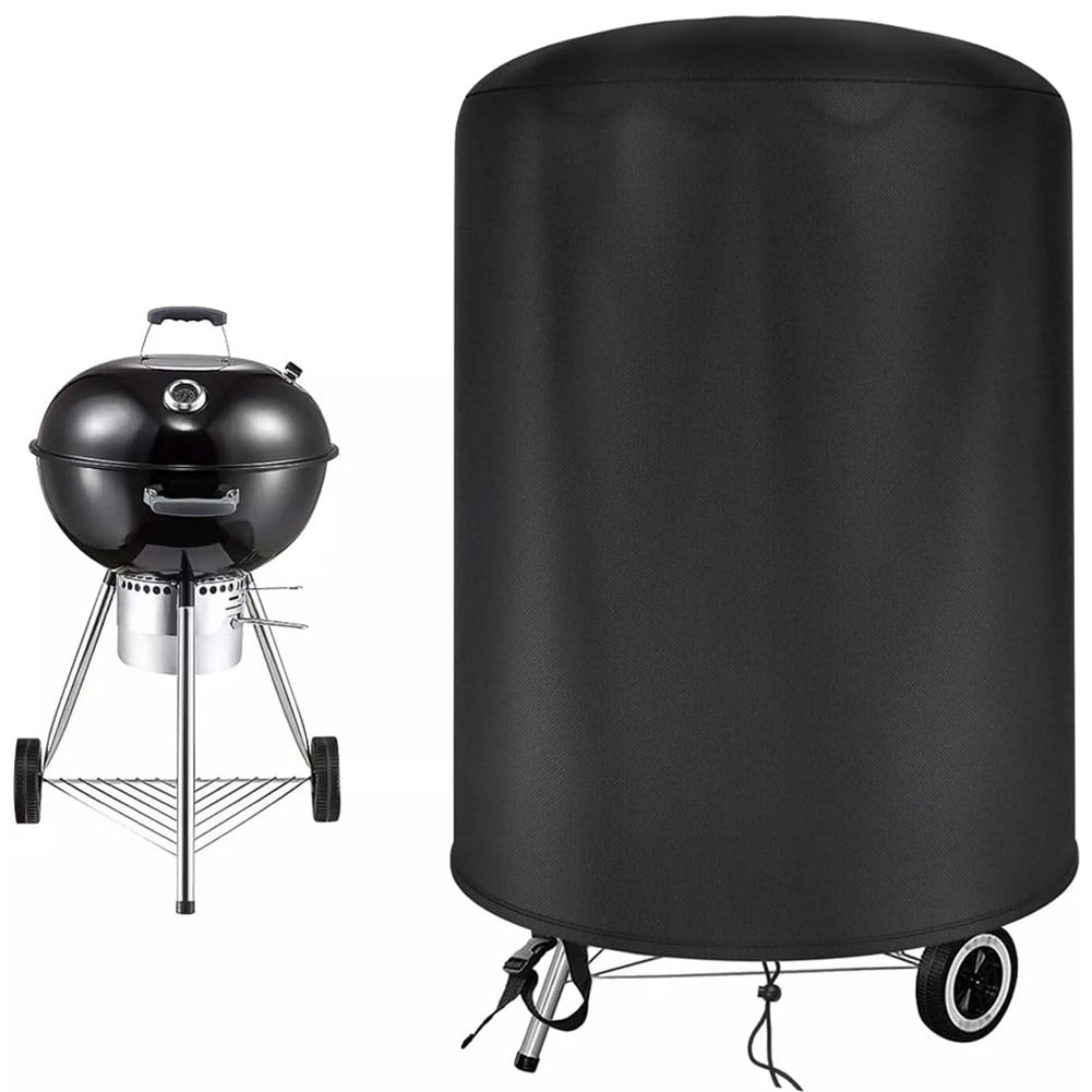 Waterproof Kettle BBQ Cover for 57Cm Grills, Heavy Duty Round Barbecue ...