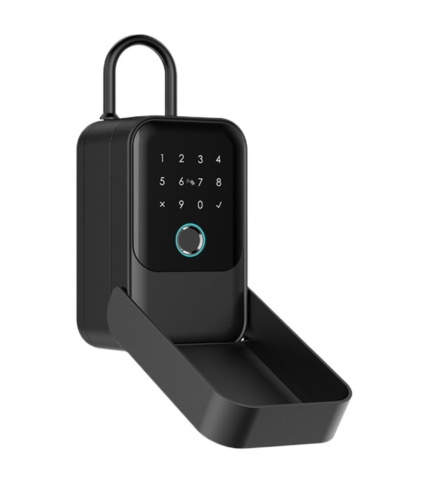 Waterproof Key Safe Fingerprint App Remote Unlock Wall Mount Security ...