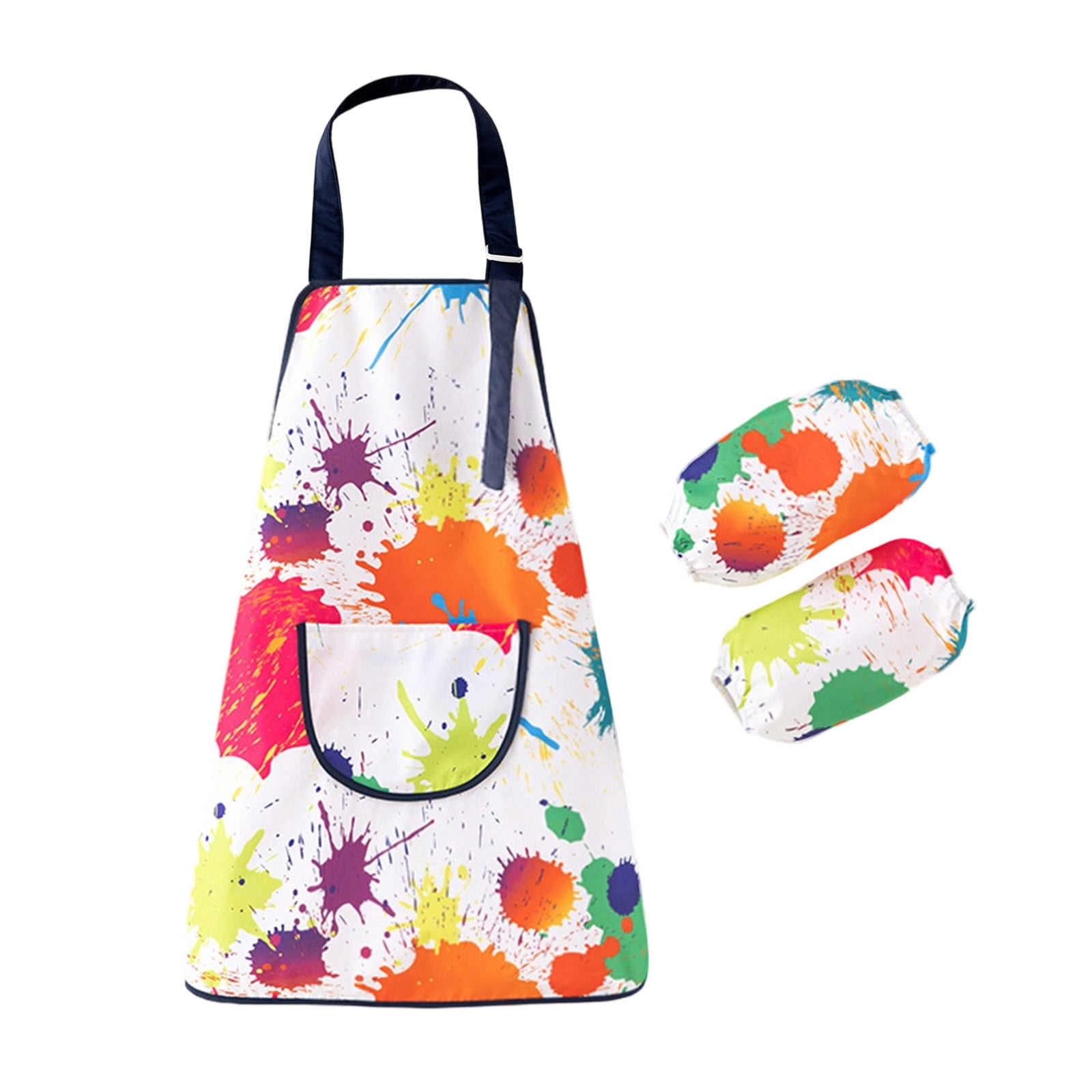 Waterproof Kids Painting Apron Art Smock With Detachable Sleeve ...