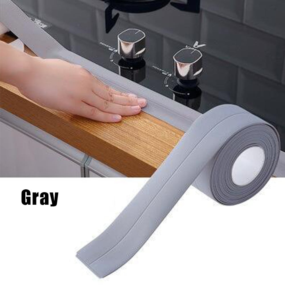 Waterproof Kitchen Bathroom Adhesive PVC Sealing Tape Sink Caulk Strip ...
