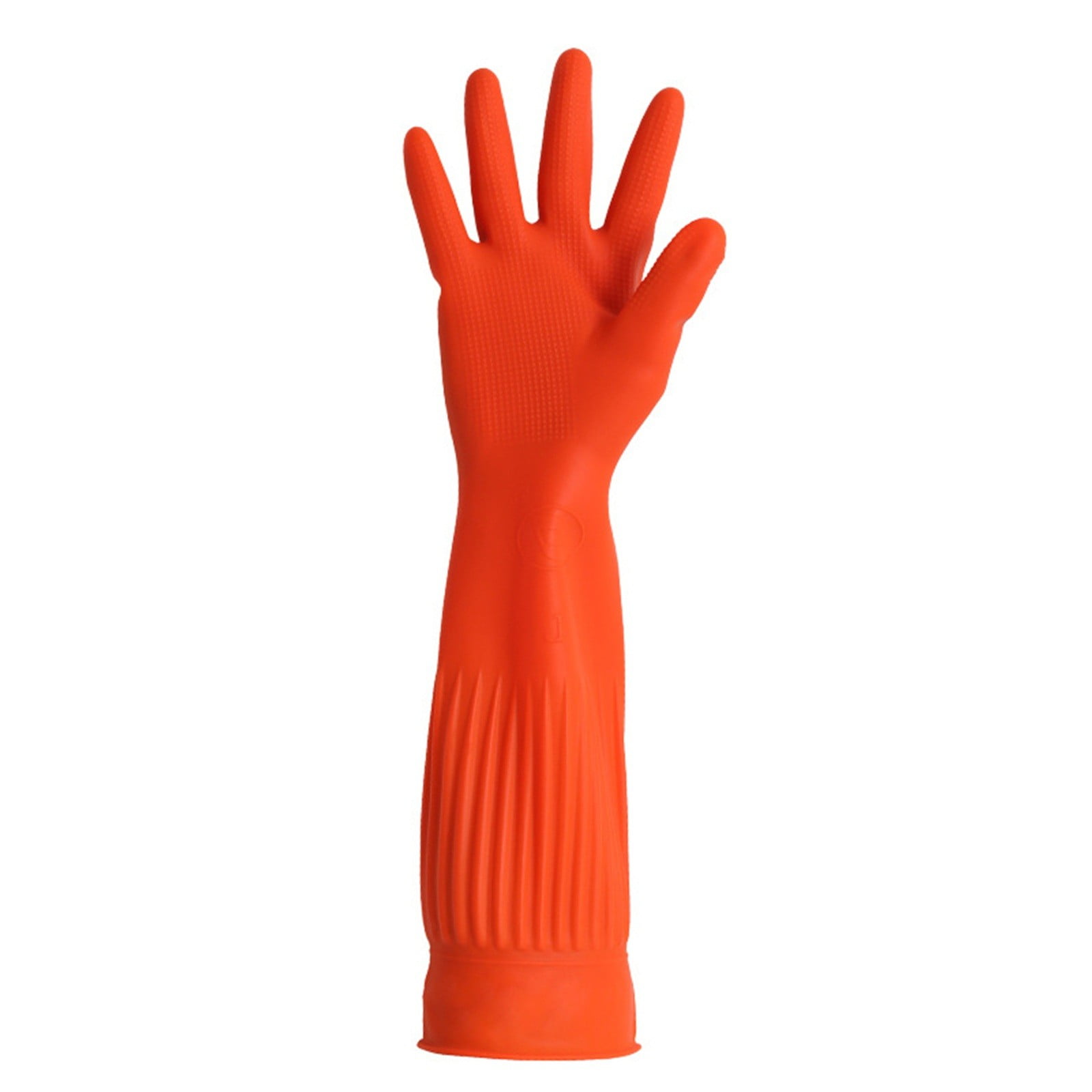 Waterproof Kitchen Gloves - Extra Long Rubber Gloves for Dishwashing ...
