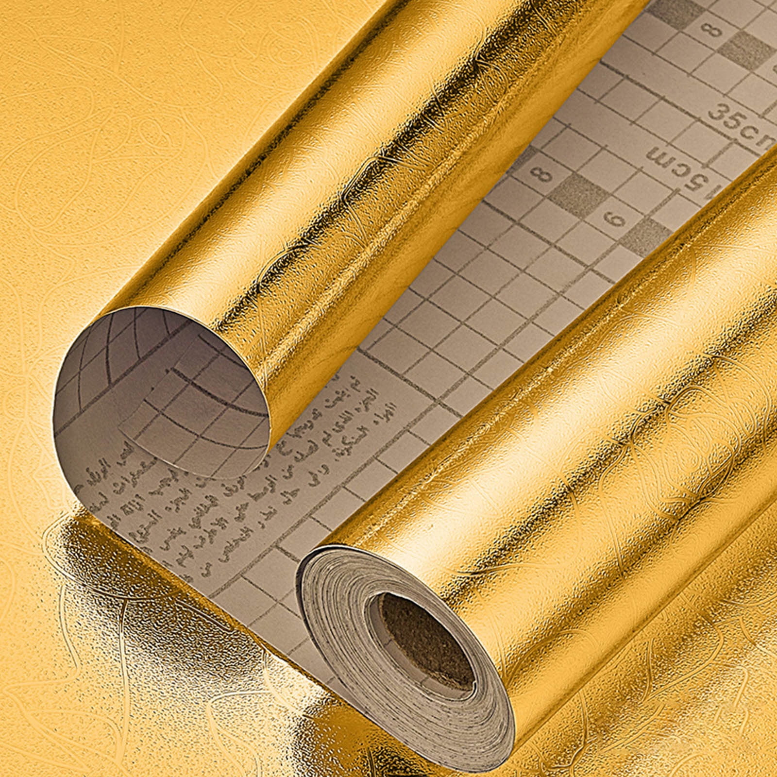 Waterproof Kitchen Stickers for Cabinets Kitchen Oil Proof Sticker Roll ...