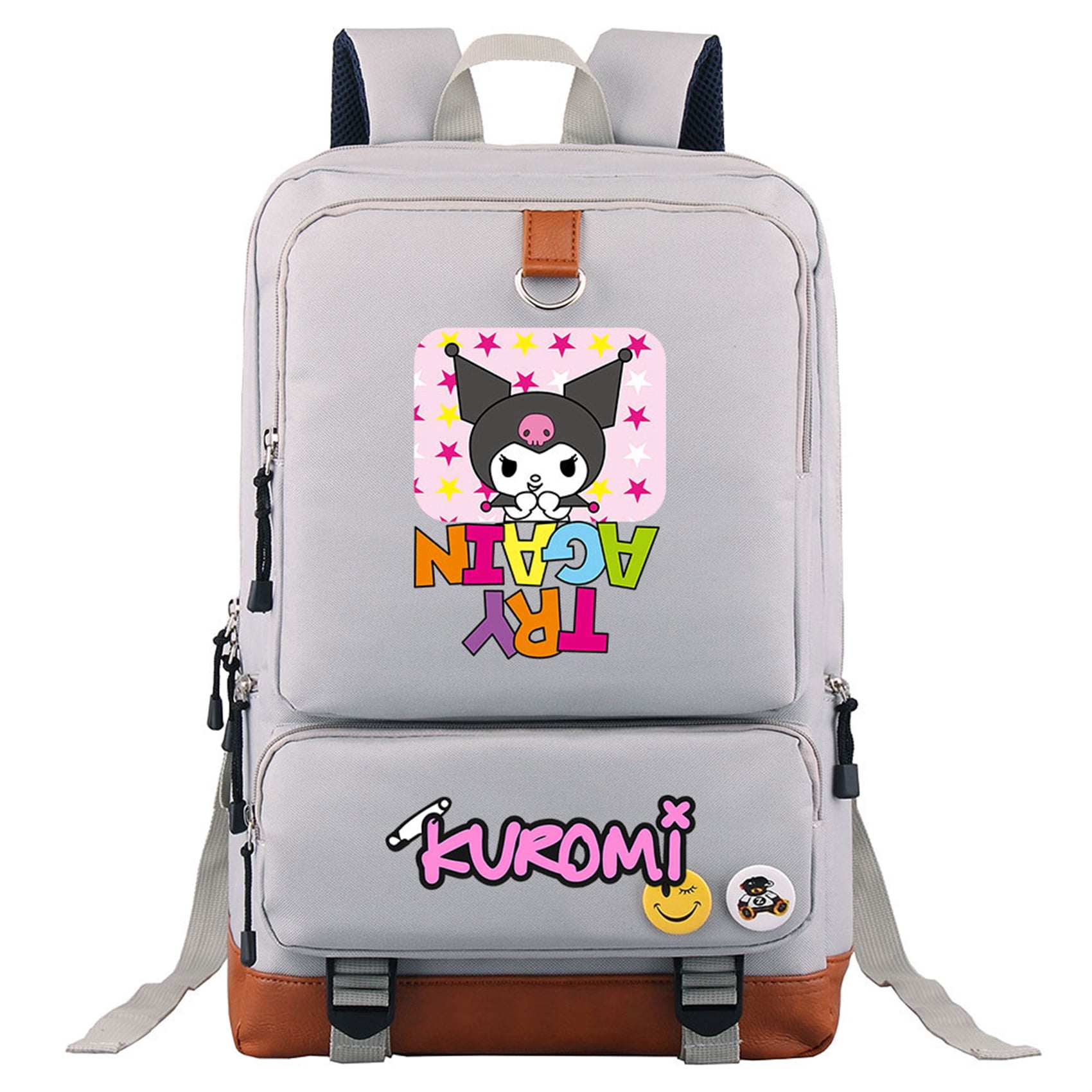 Waterproof Kuromi Backpack Lightweight Cartoon Knapsack Student Back to ...