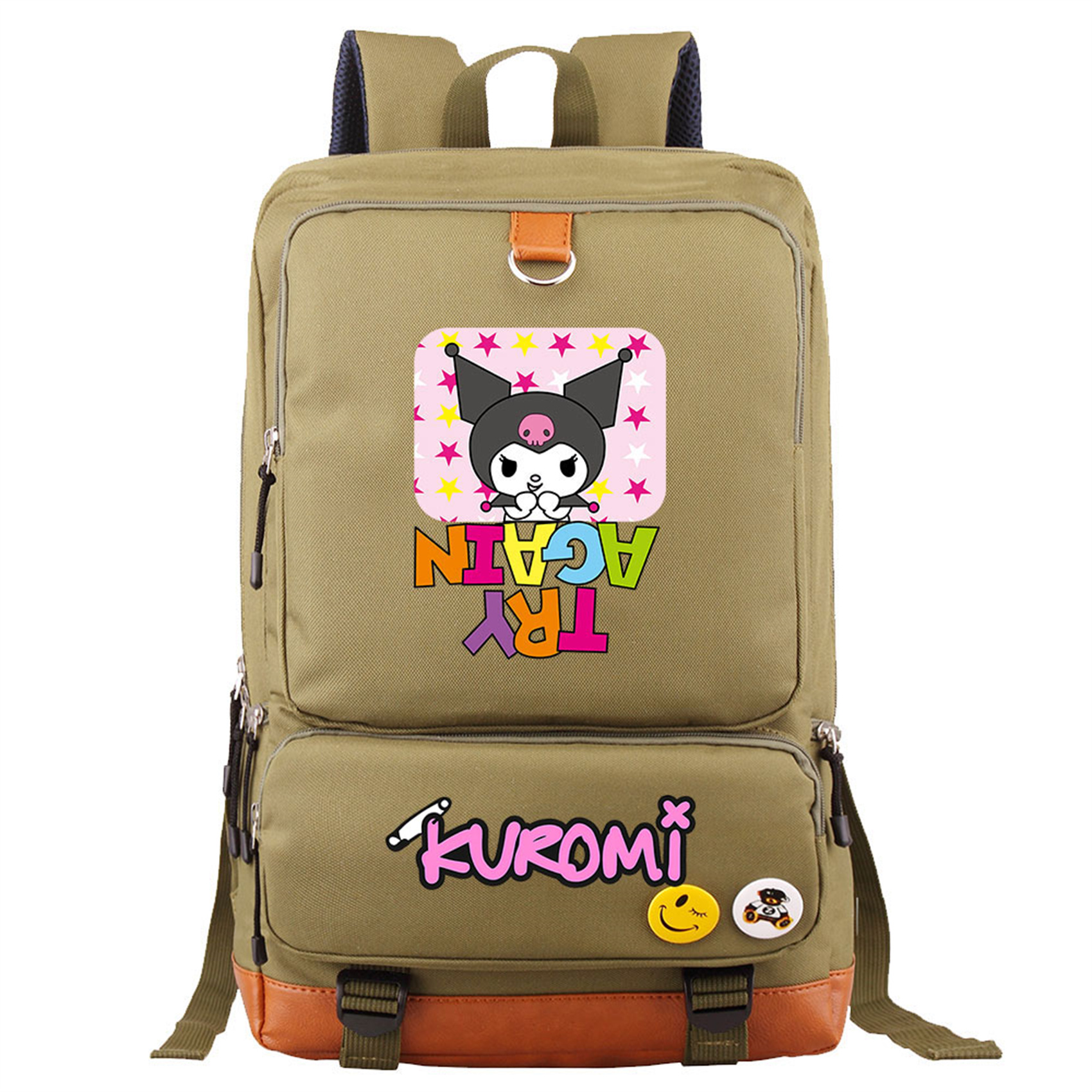 Waterproof Kuromi Backpack Lightweight Cartoon Knapsack Student Back to ...