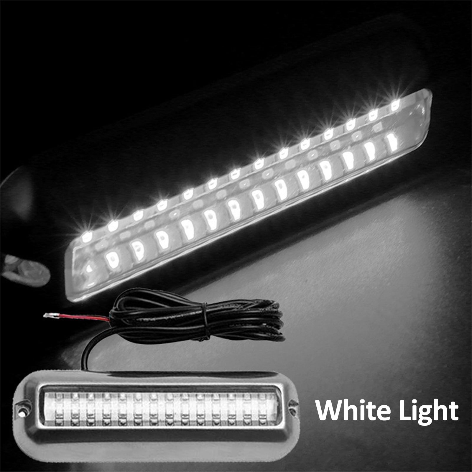 Waterproof LED Boat Light - White - 42 LEDs - 316 Stainless Steel ...