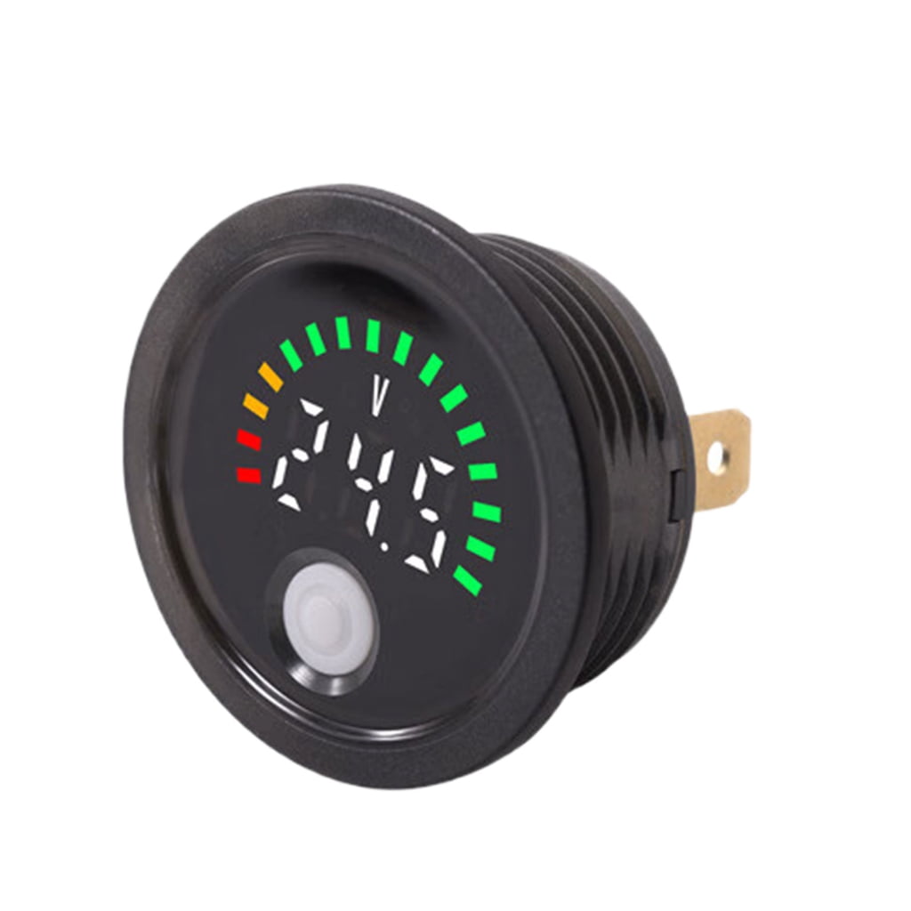 Waterproof LED Voltage Battery Meter Digital Display Wide Ranges ...