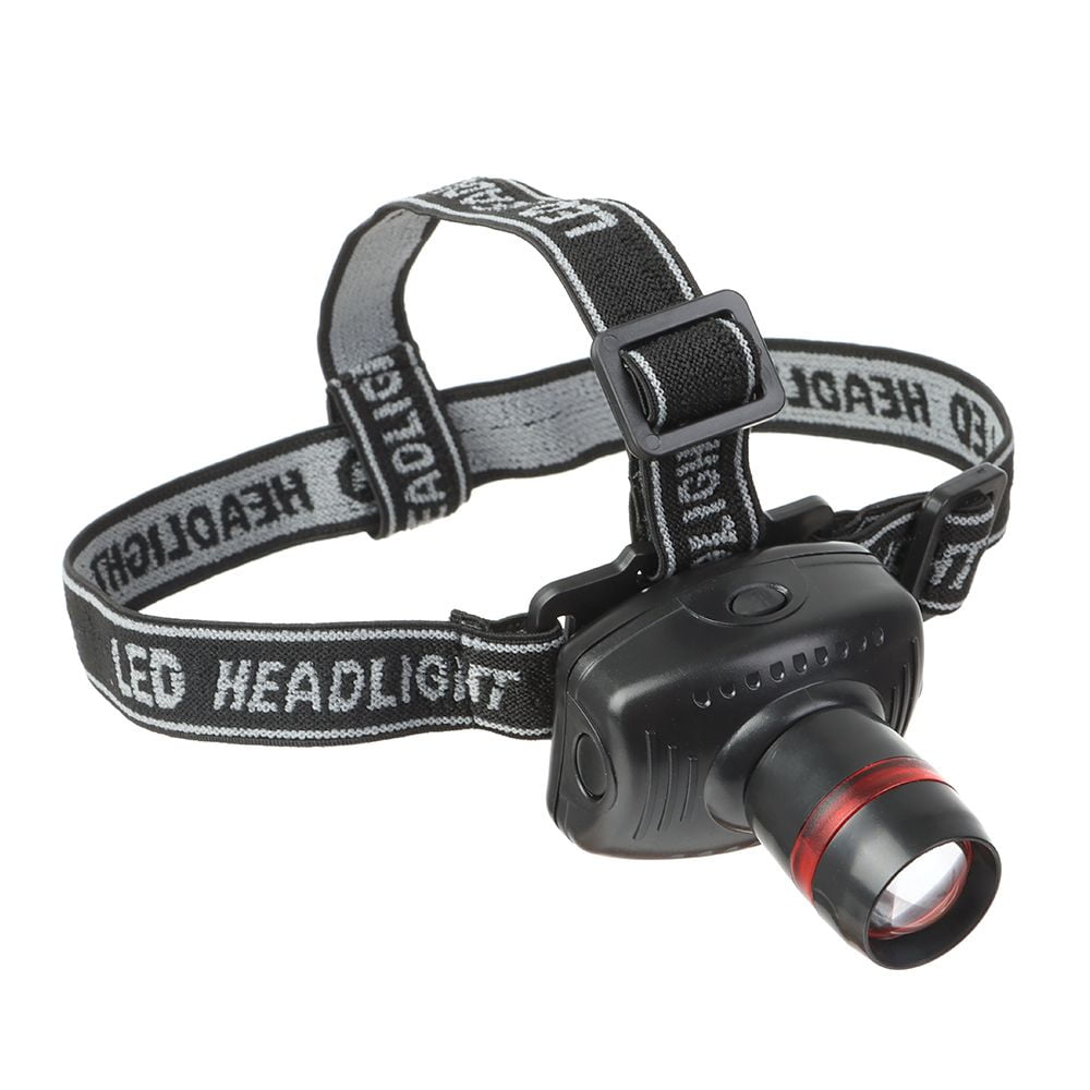Waterproof Lanterna Zoom Forehead Torch Headlight Flashlight Cycling ...