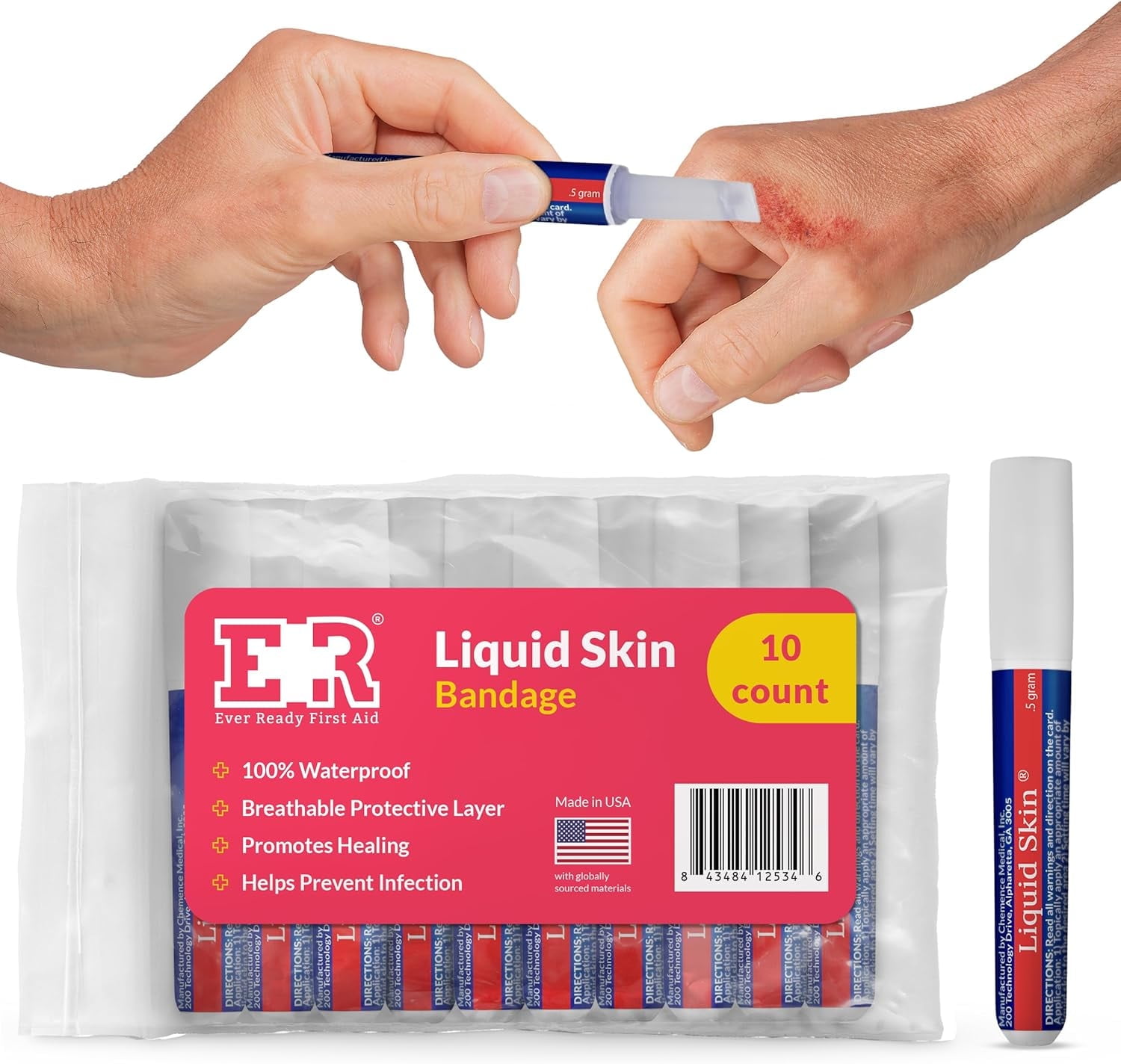 Ever Ready First Aid Waterproof Protective Film – Flexible, Quick-Dry ...