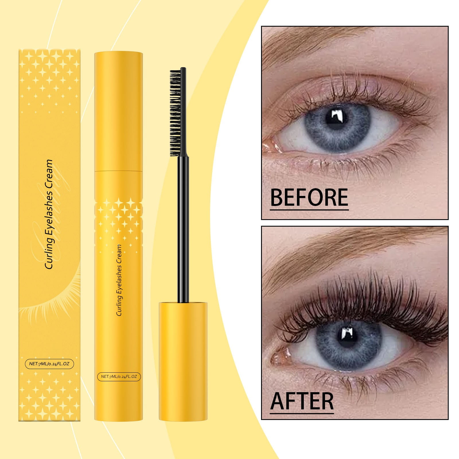 Waterproof Long Lasting Mascara | Curl Enhancing | Thick Volumizing ...