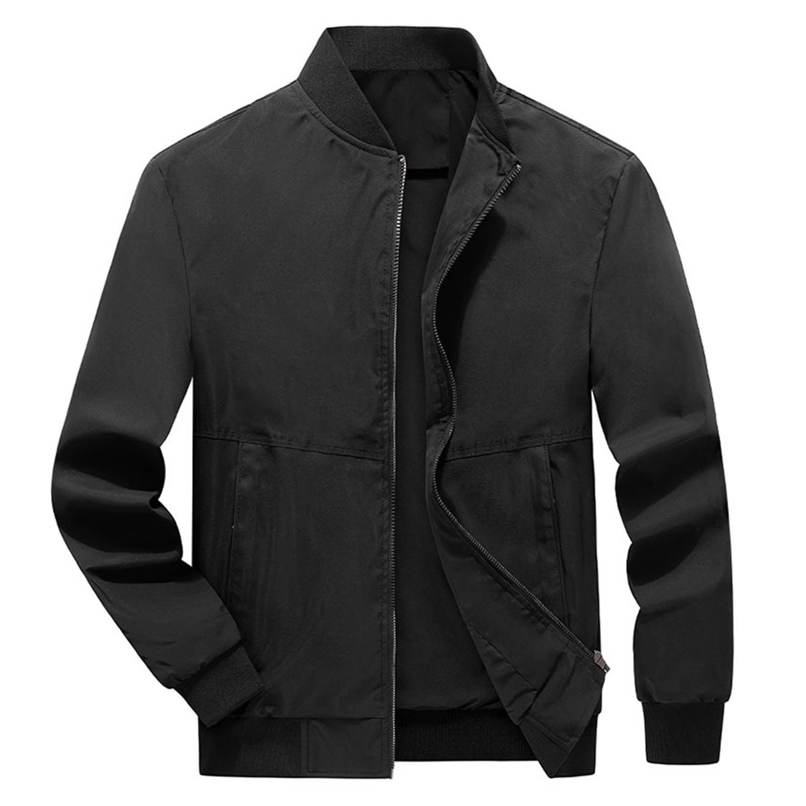 Waterproof Long Rain Coats for Men Slim Fit Lightweight Jackets Water ...