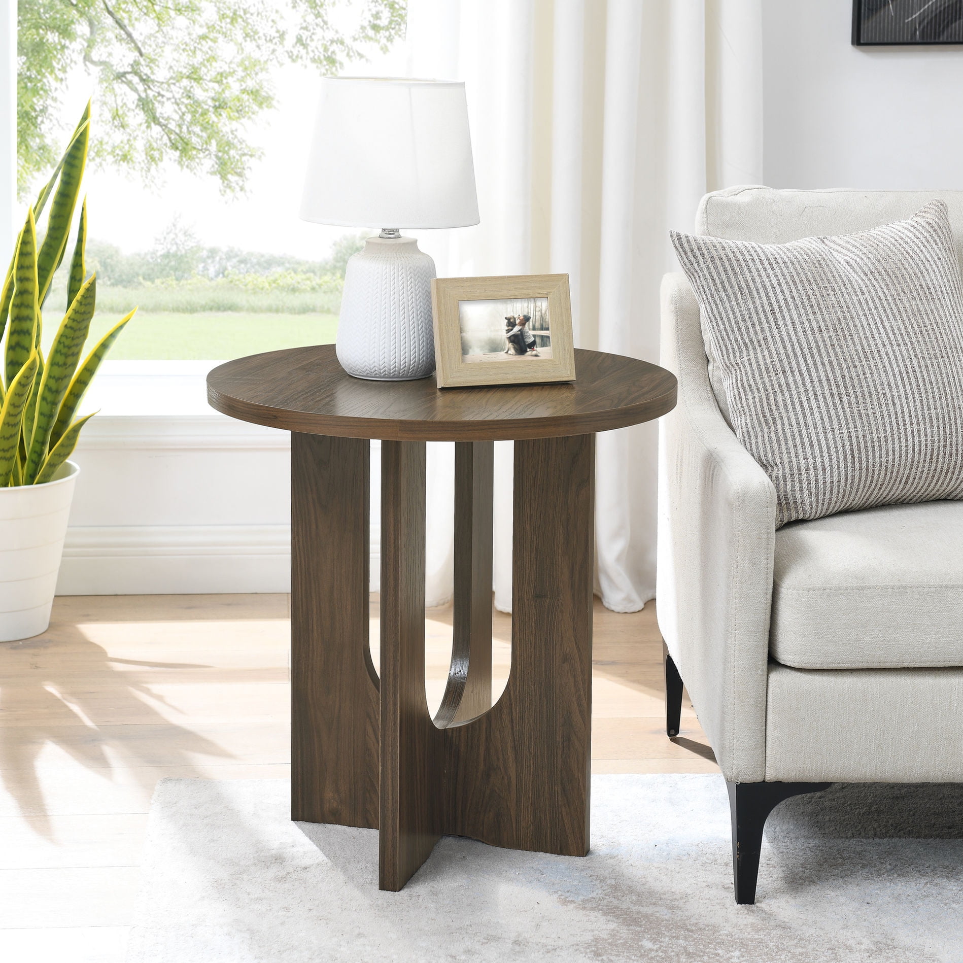 Waterproof MDF Coffee Table+Solid Structure Design"-"Living Room/Office ...