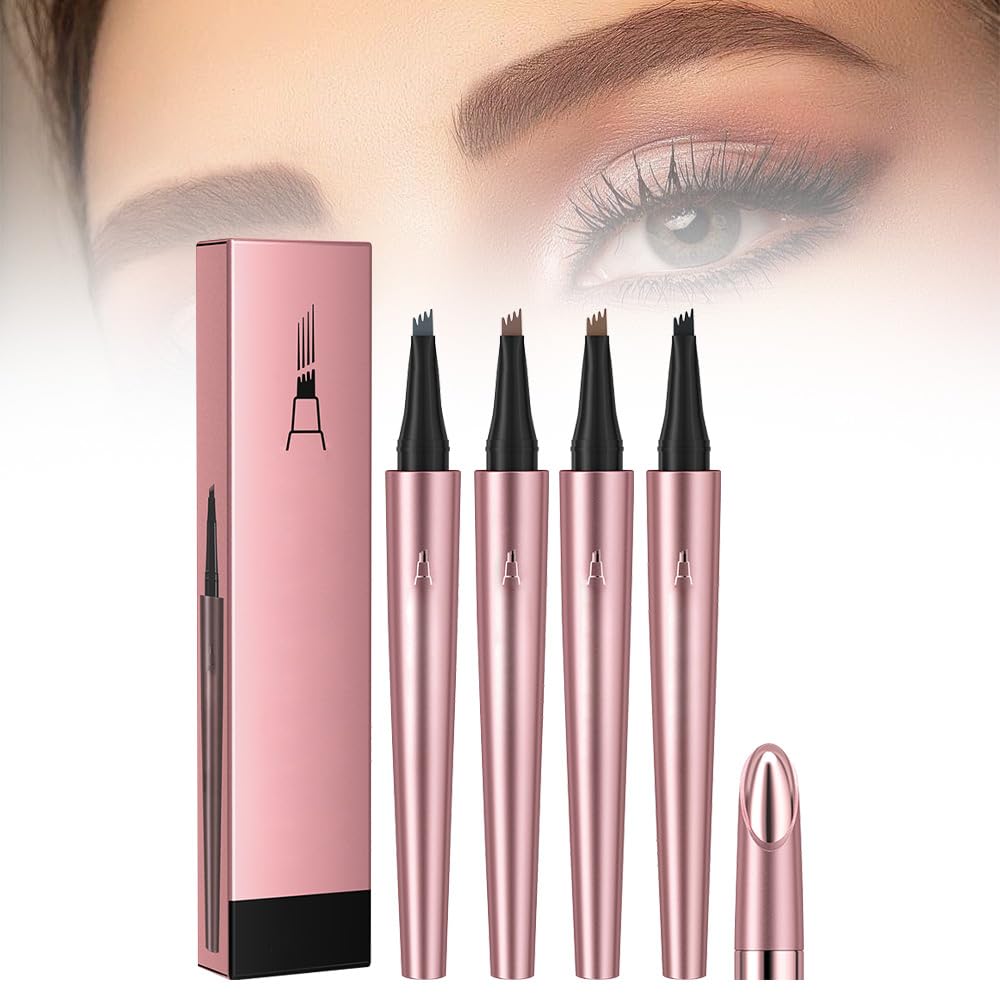 Waterproof Magic Eyebrow Pencil, 3D Microblading Eyebrow Tattoo Pencil ...