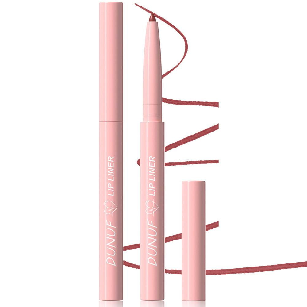 Waterproof Matte Lipsti & Lip Liner Crayon Long-Lasting Lip Liner ...