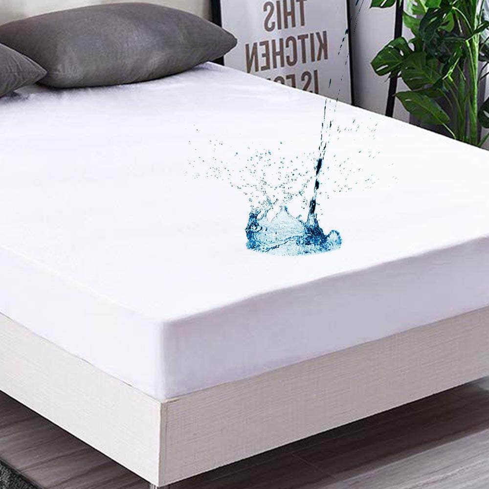 Generic Brand Waterproof Fitted Mattress Protection Cover, Full Size ...