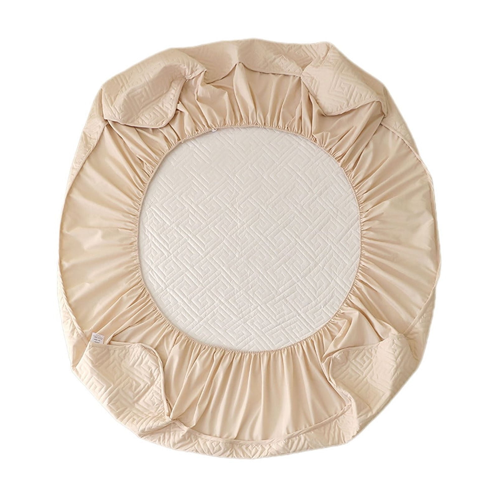 Bksdlh Waterproof Bedspread Cotton Mattress Protector, Thickened, Fall ...