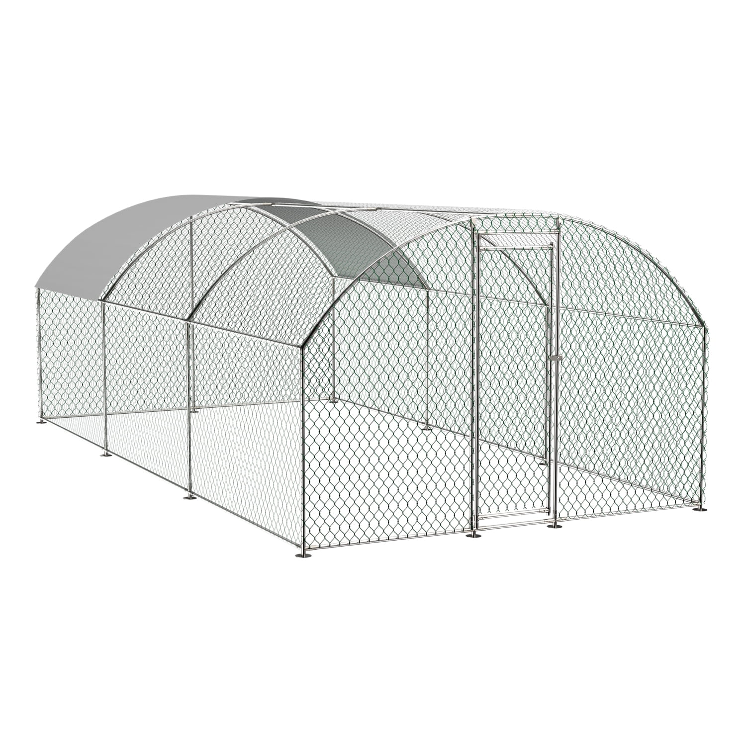 Waterproof Metal Chicken Coop Cover for Outdoor Farm Cage Hen House 9. ...
