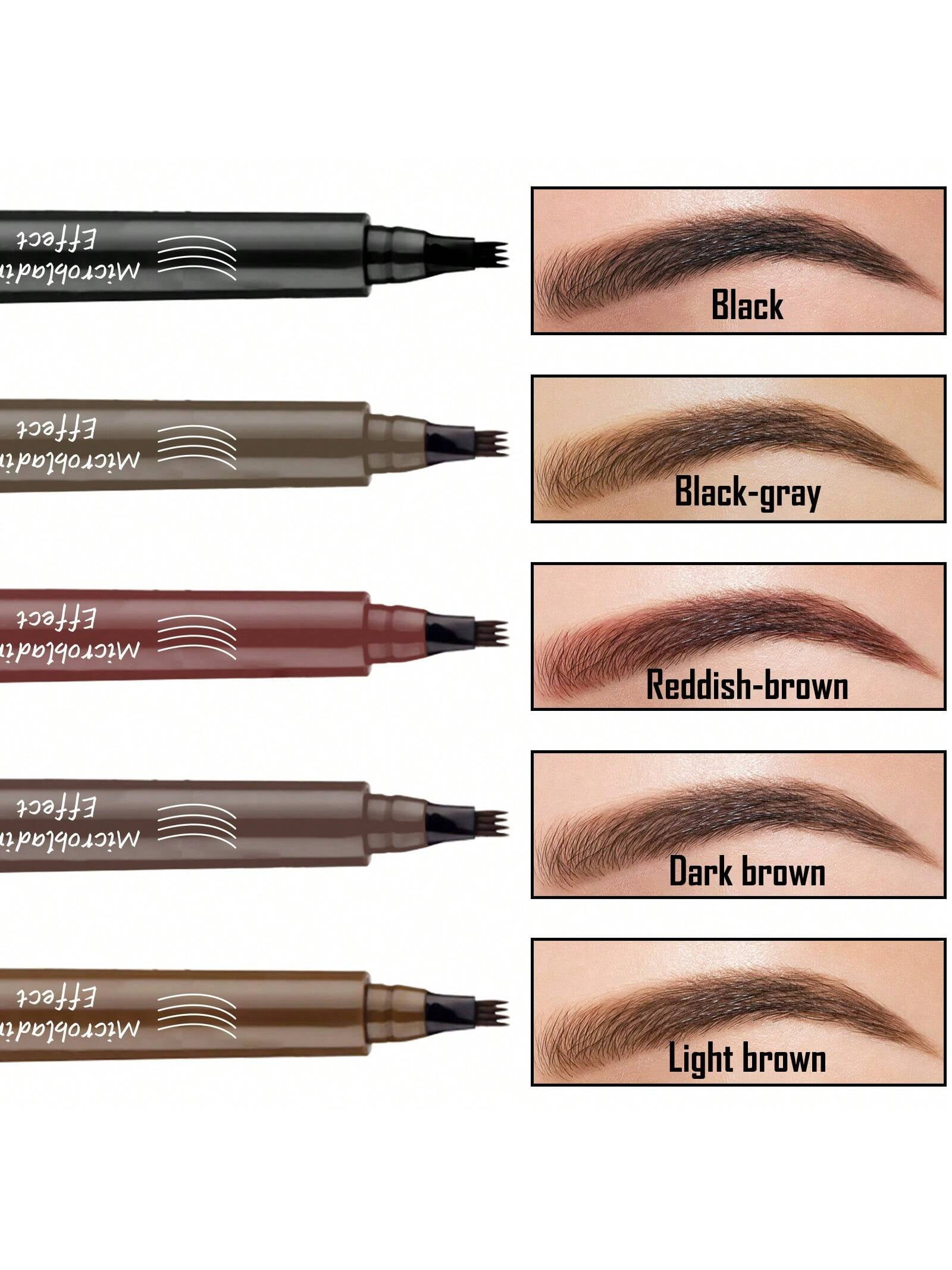 Waterproof Microblading Eyebrow Pen Eyebrow Pencil Magical Upgraded Eye ...