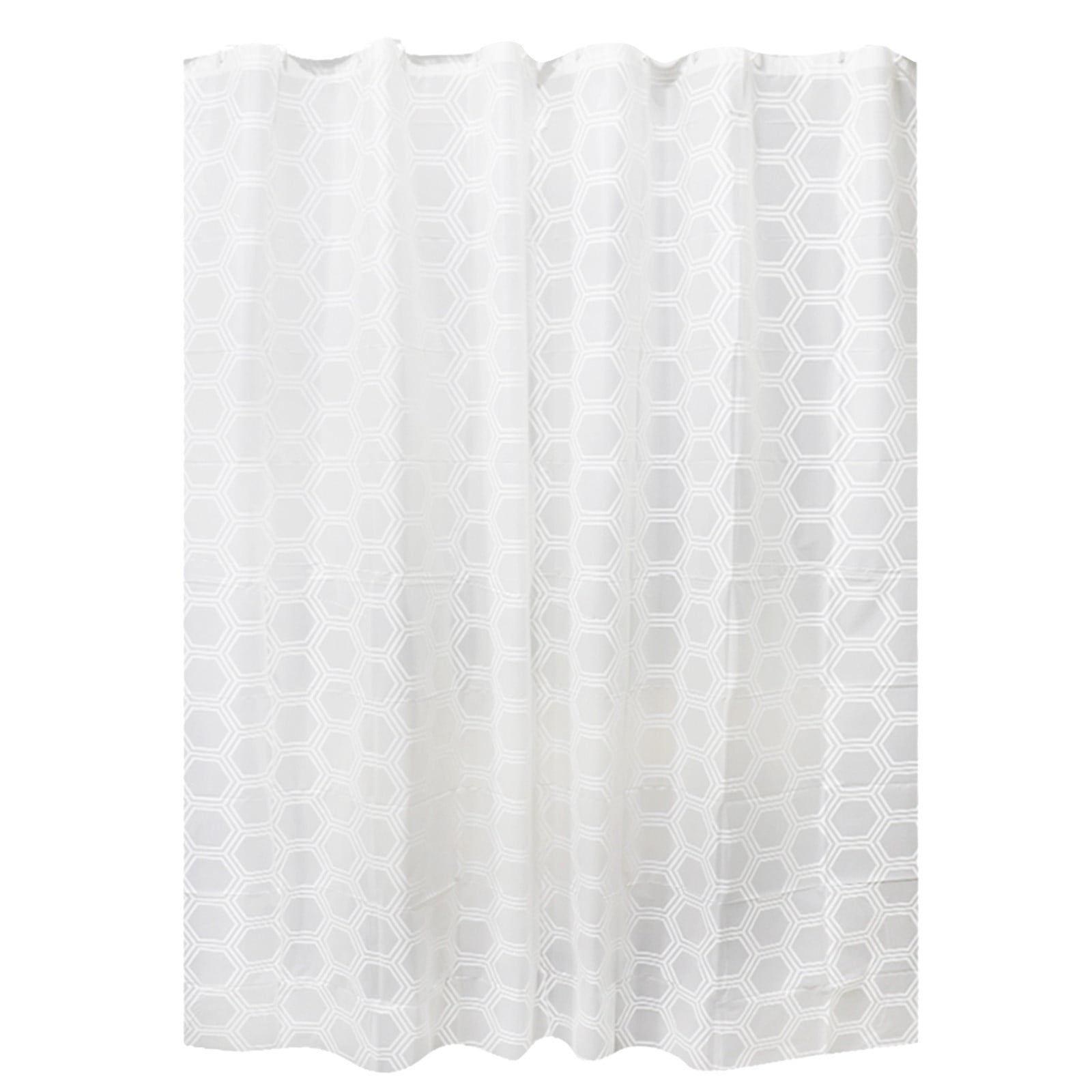 Waterproof and Mildew Resistant Plastic Shower Curtain, Extra Large ...