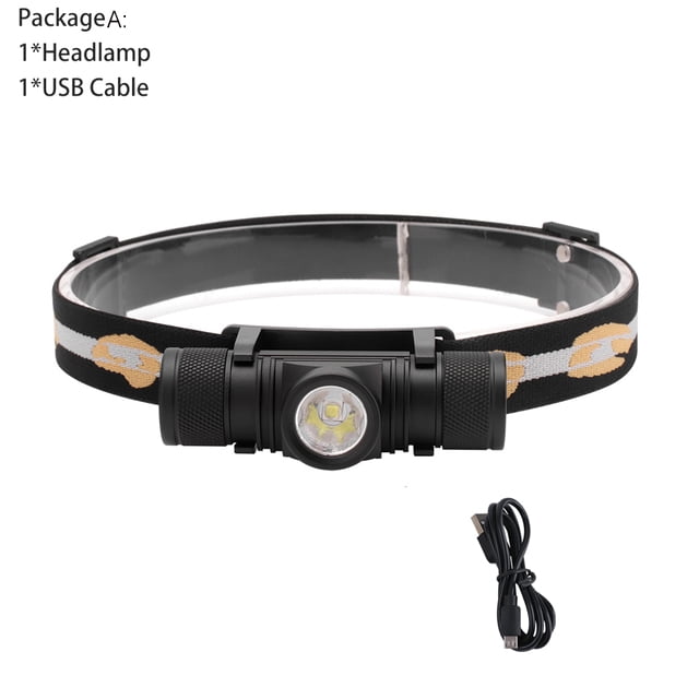Waterproof Mini D10 Led Headlamp Powered By 18650 Rechargeable Battery ...