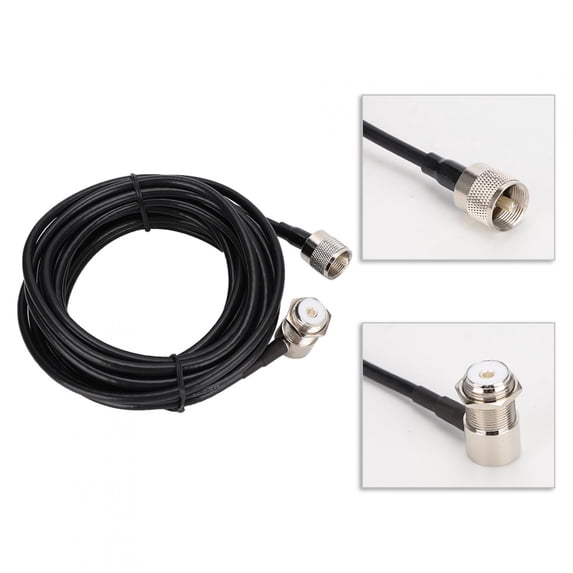 Waterproof Mobile Antenna, Dual Band VHF/UHF For Vehicle Radios, 5m ...