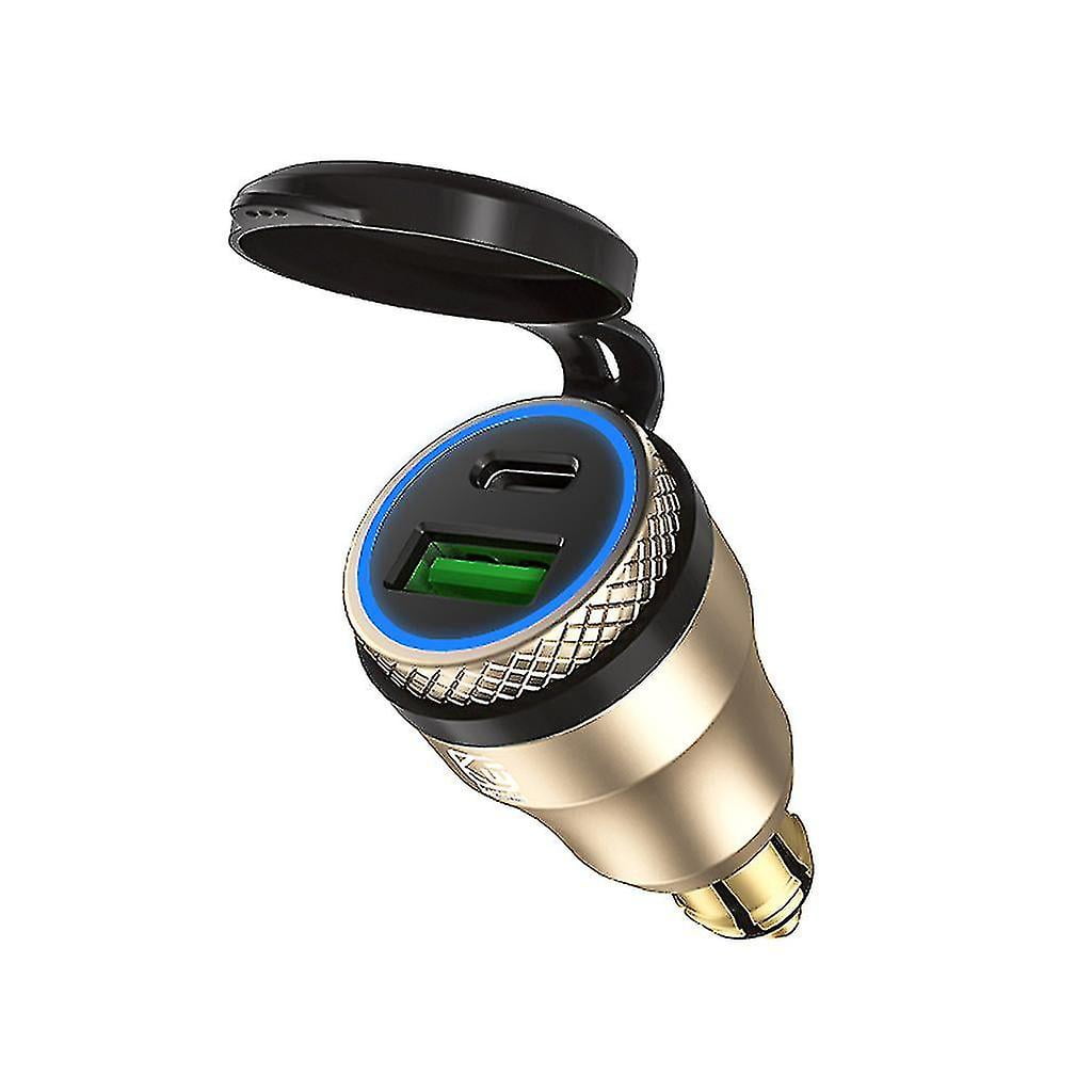 Waterproof Motorbike 12v 24v Qc3.0 Usb Type C Pd Fast Charger Power ...