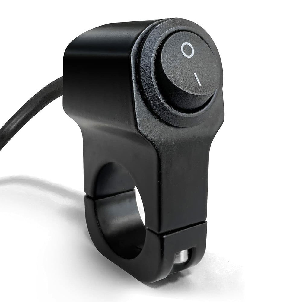 Waterproof Motorbike Motorcycle Handlebar Headlight Fog Spot Light On ...