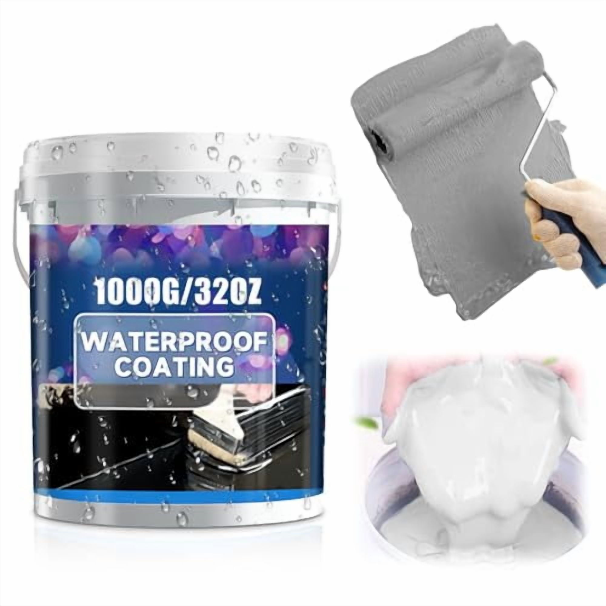 Waterproof Multi-Purpose Polyurethane Coating, 2025 Upgraded Foundation ...