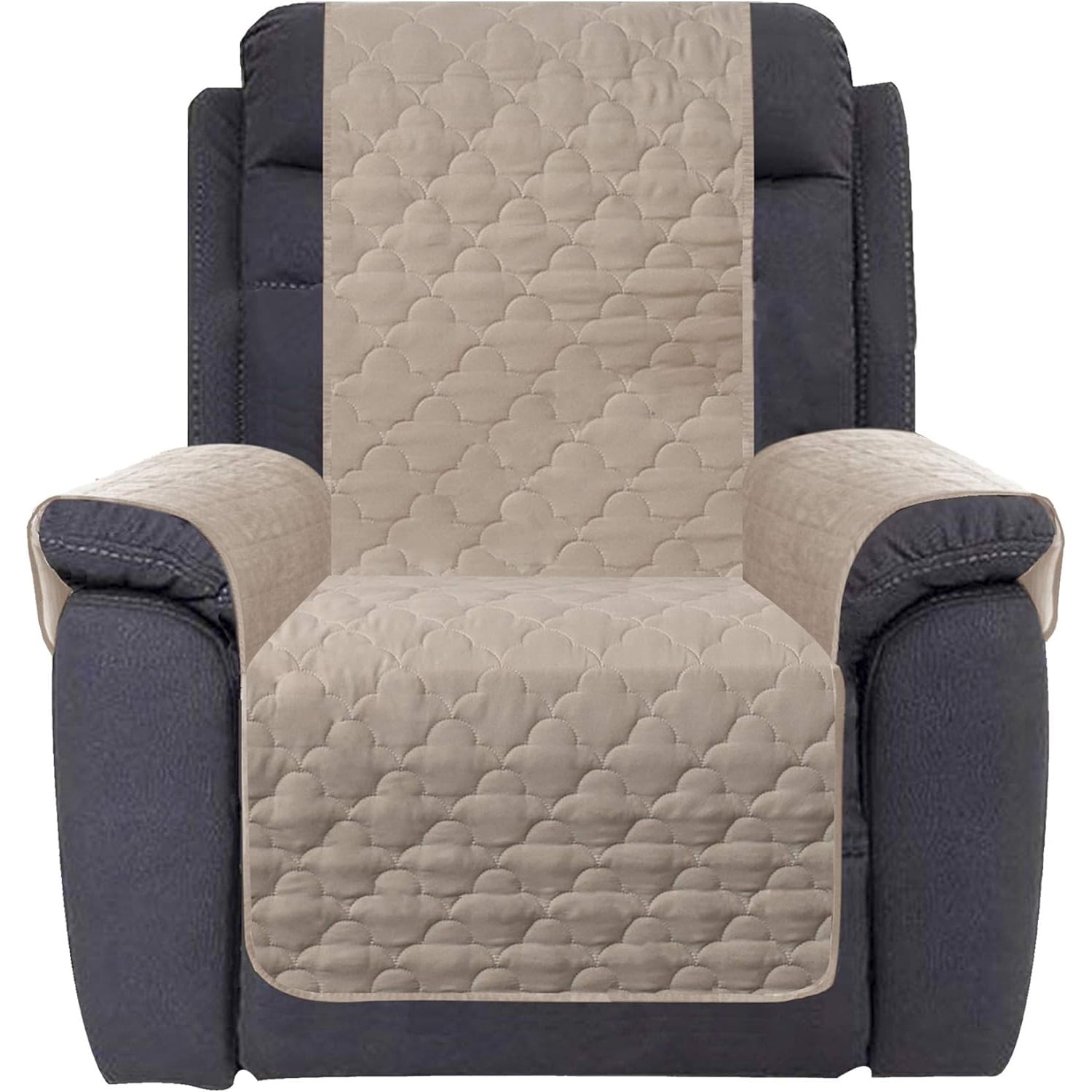 Waterproof Nonslip Recliner Cover Stay in Place, Dog Couch Chair Cover ...