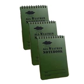 Waterproof Notebook