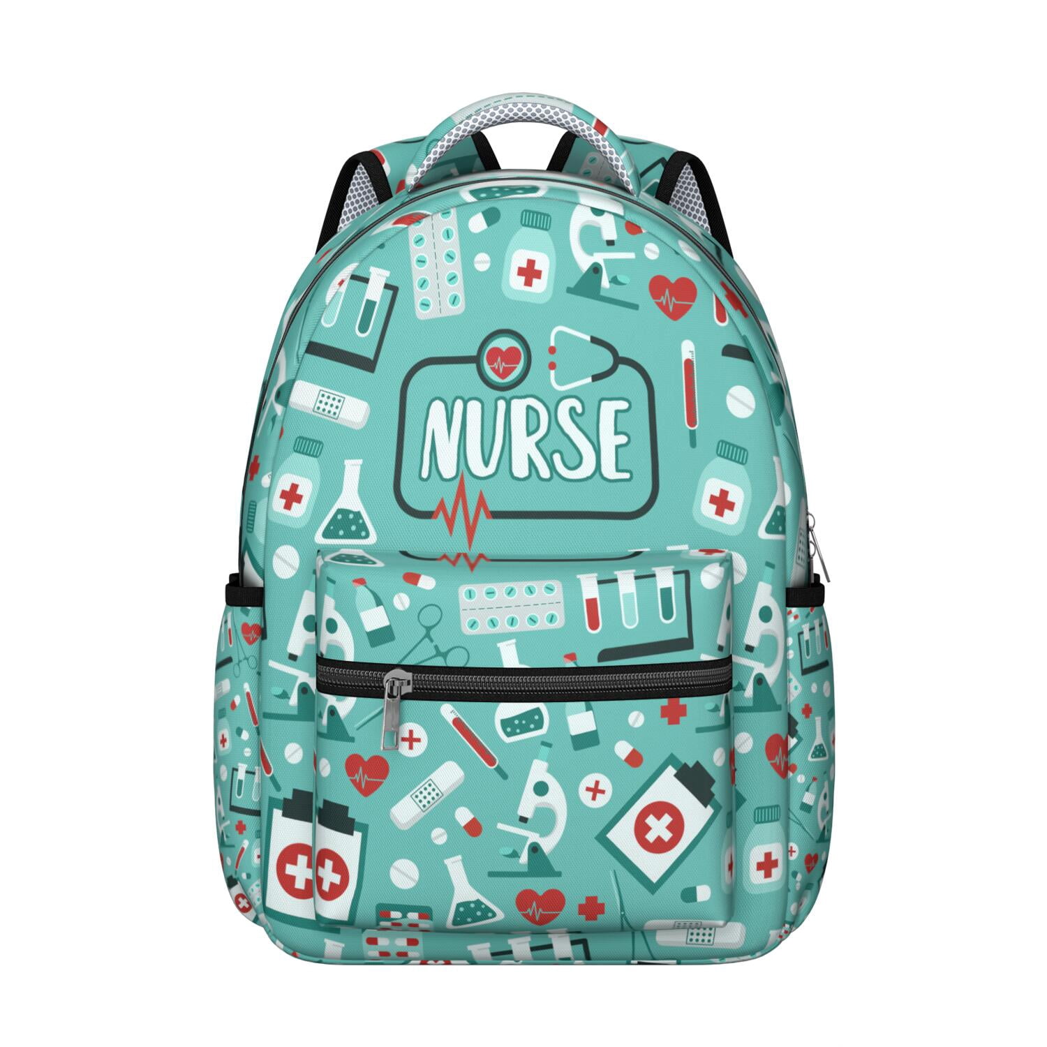 Waterproof Nurse Backpack - Ergonomic School Bag with Spinal Support ...