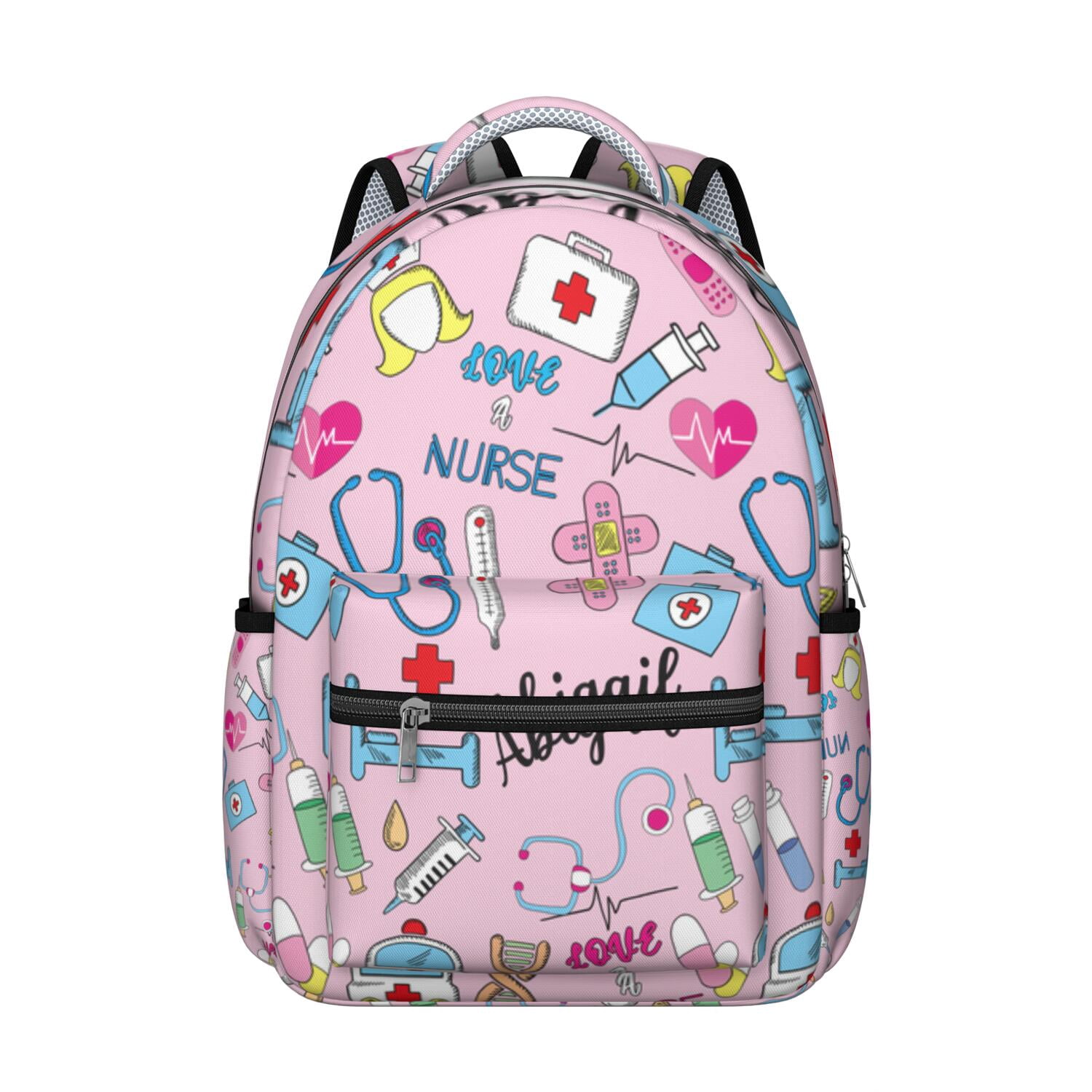Waterproof Nurse Backpack - Ergonomic School Bag with Spinal Support ...