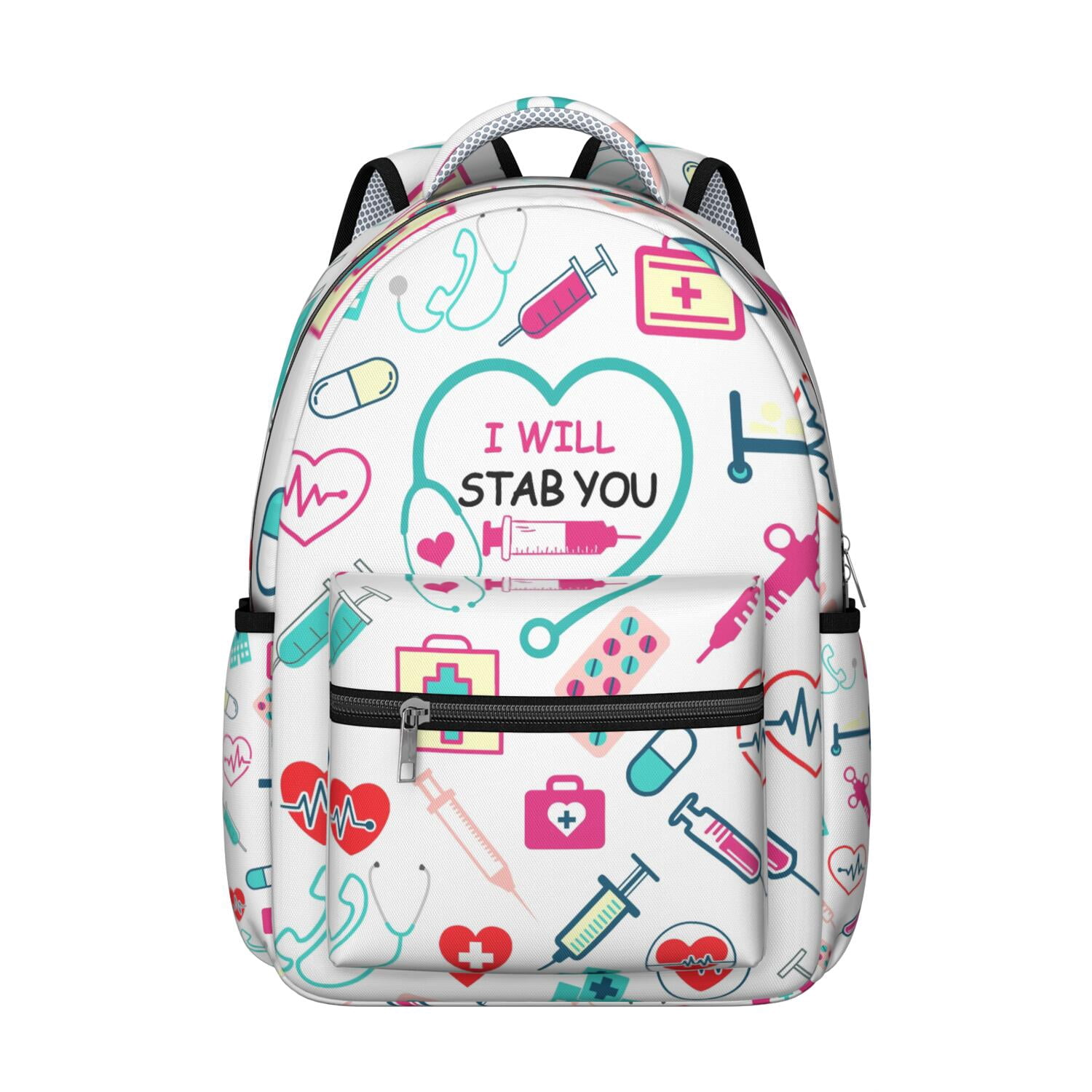 Waterproof Nurse Backpack - Ergonomic School Bag with Spinal Support ...