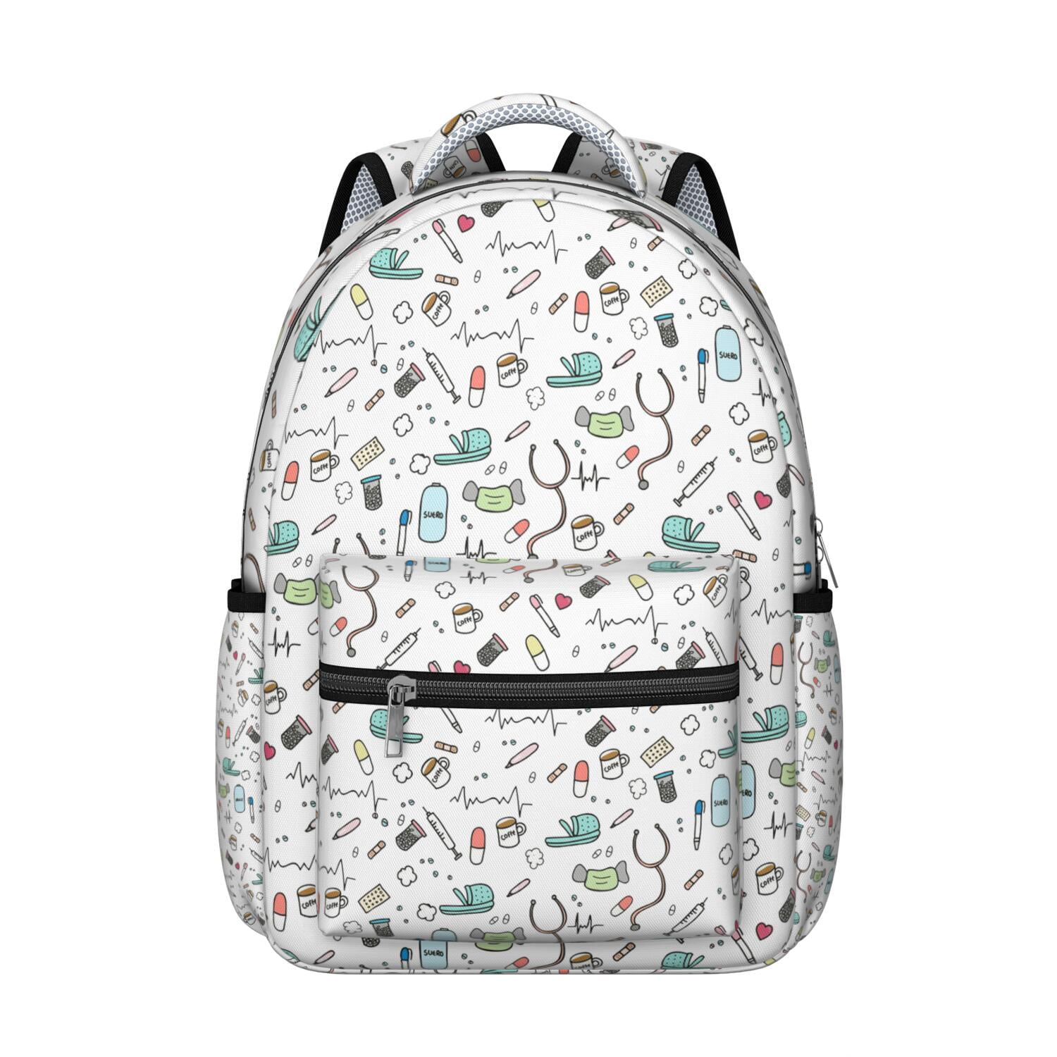 Waterproof Nurse Backpack - Ergonomic School Bag with Spinal Support ...