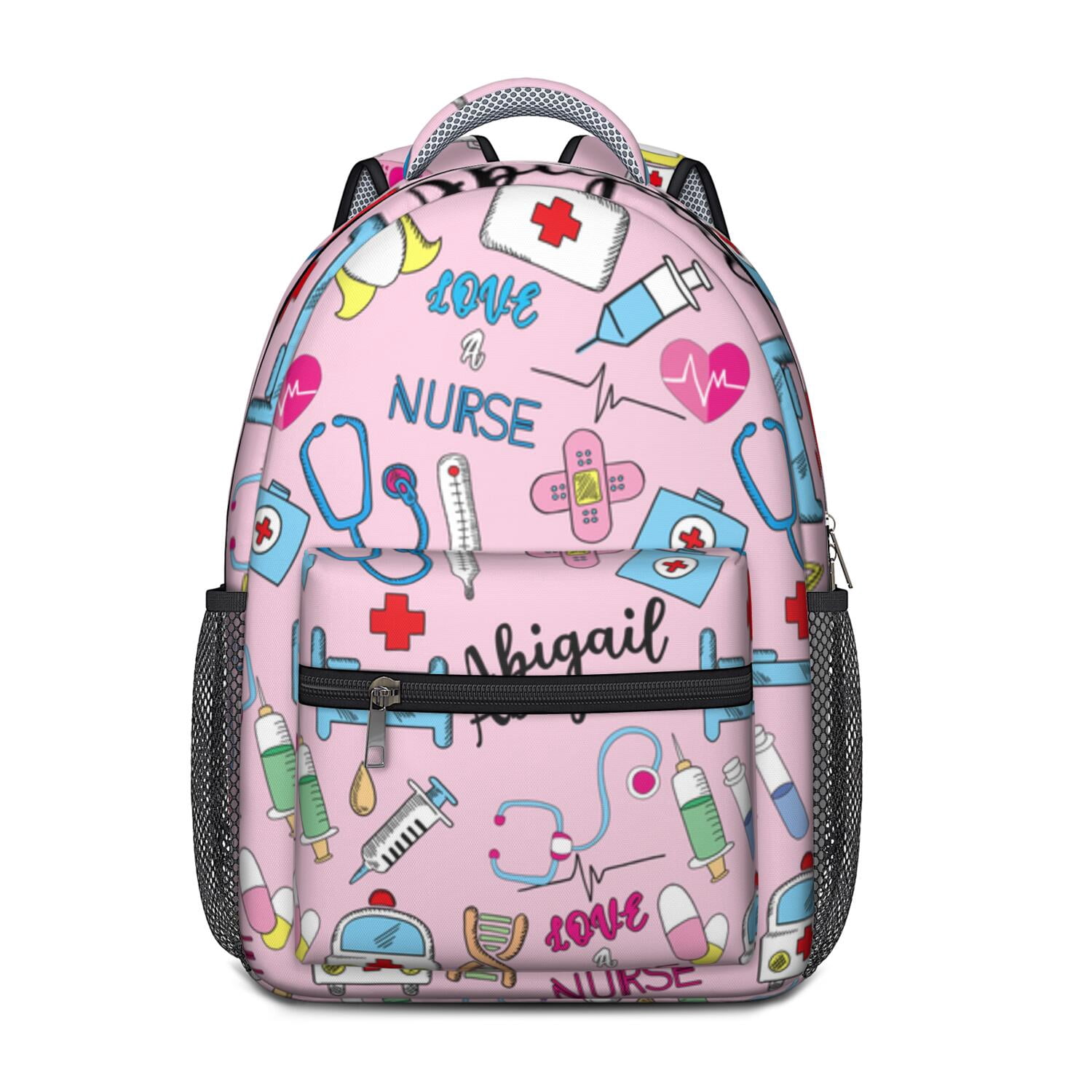 Waterproof Nurse Backpack - Ergonomic Student Bookbag with Spinal ...
