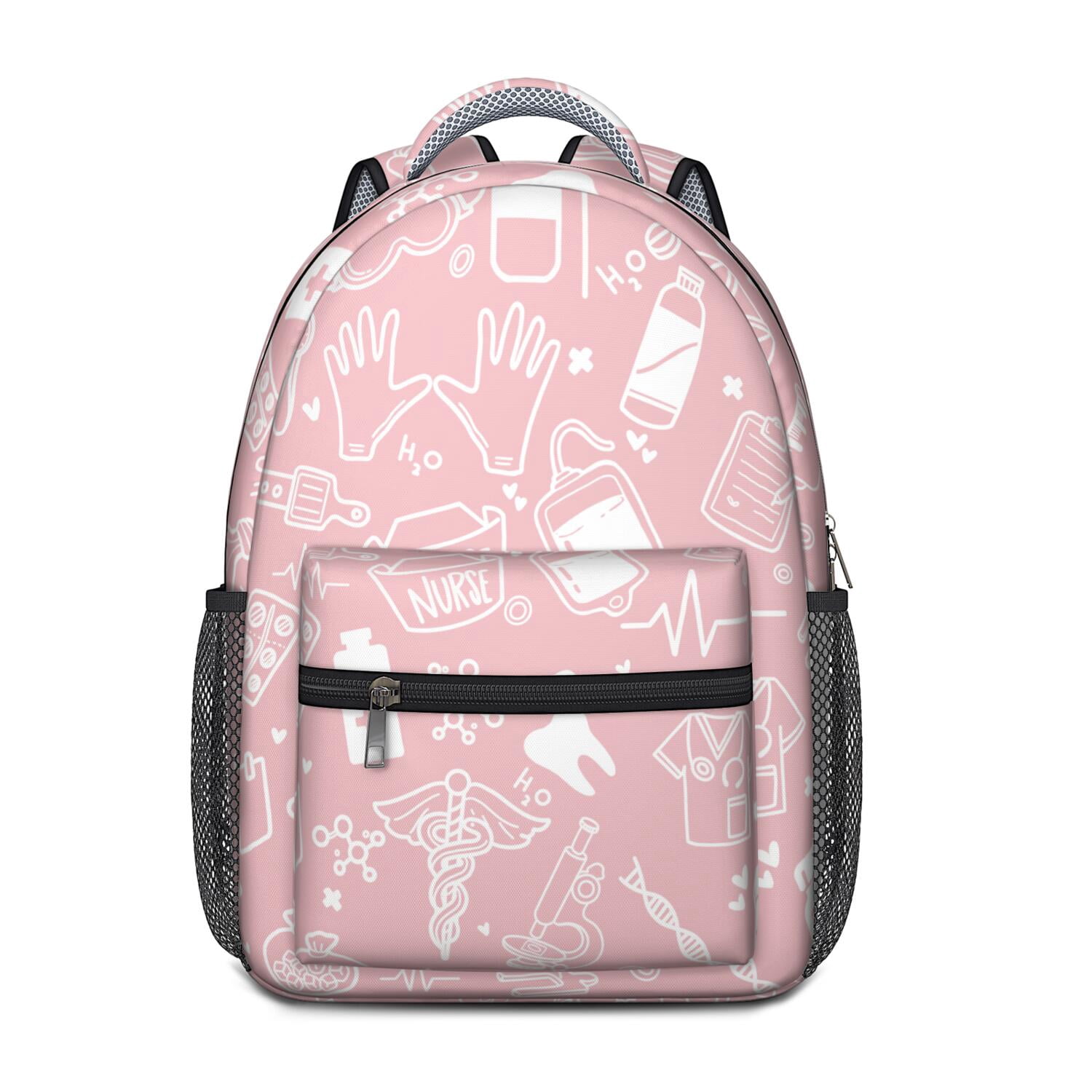 Waterproof Nurse Backpack - Ergonomic Student Bookbag with Spinal ...