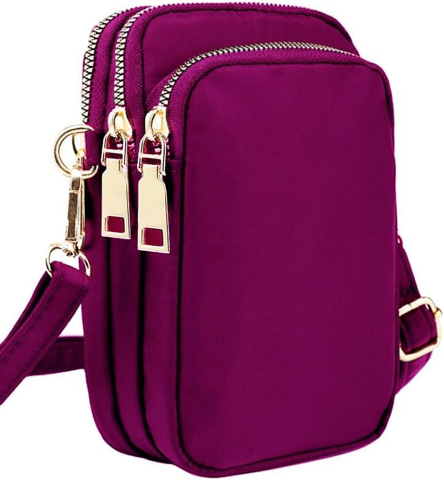 Waterproof Nylon Cute Crossbody Cell Phone Purse Smartphone Wallet Bag ...