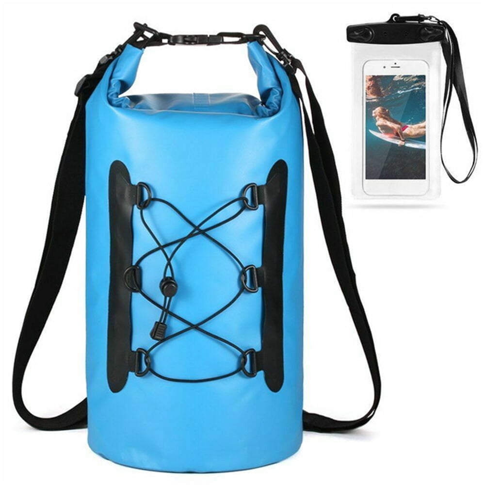 Waterproof Ocean Swimming Backpack PVC Diving Compression Storage Dry ...