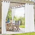Waterproof Outdoor Curtain, Transparent Screen, Polyester Fabric ...
