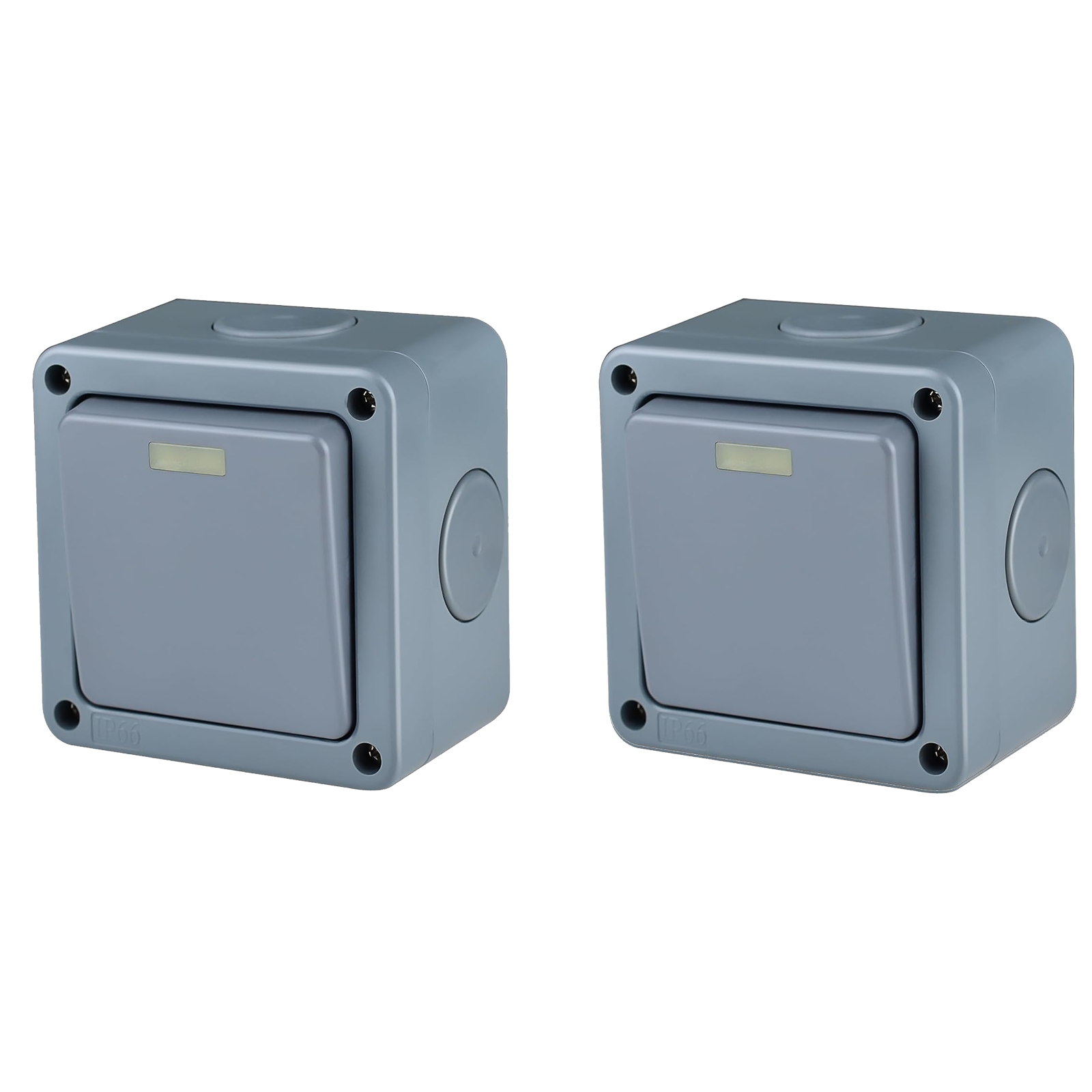 Waterproof Outdoor Light Switch ,GREENCYCLE 2PC 10A 125VAC 1-Gang 2-Way ...