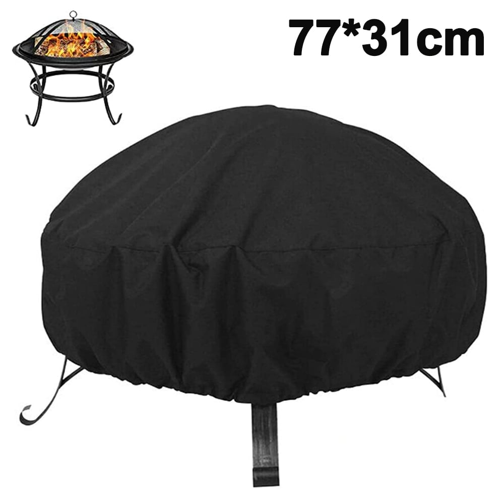 Waterproof Outdoor Round BBQ Grill Dust Cover - Heavy Duty, UV ...